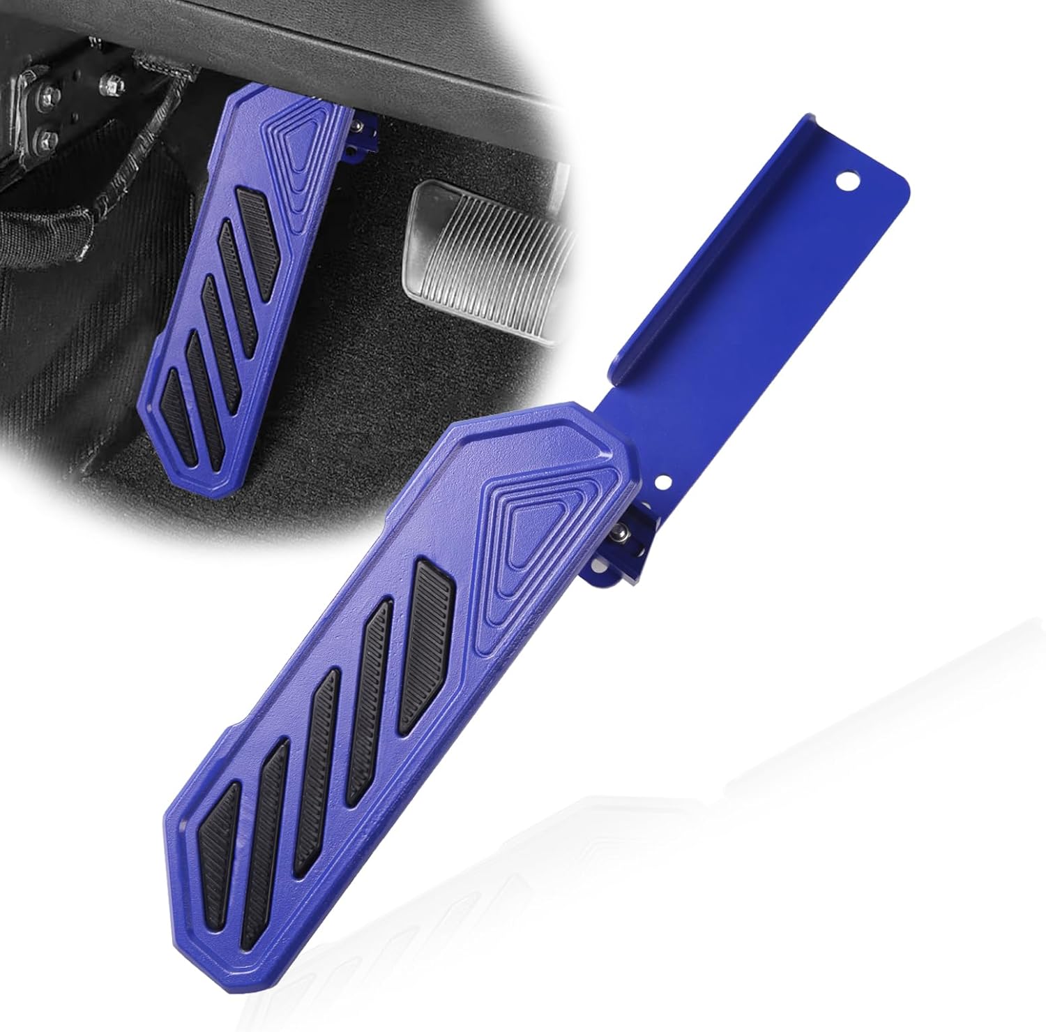 Amazon.com: Phamyor Aluminum Anti-Slip Dead Pedal Driver Foot Rest Pad ...