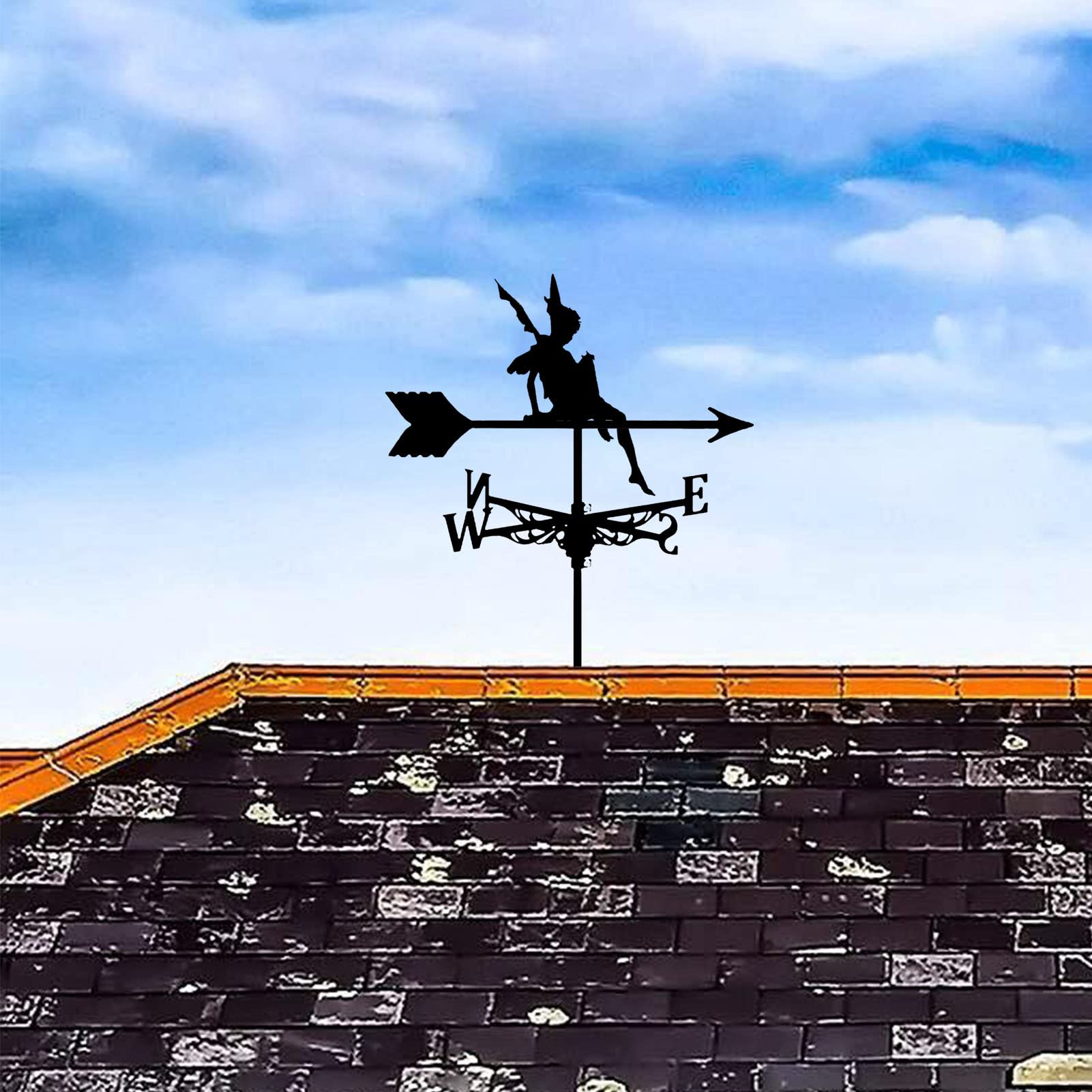 Fairy Weathervane Cupola Made To Order Copper Gargoyle Large Rooftop