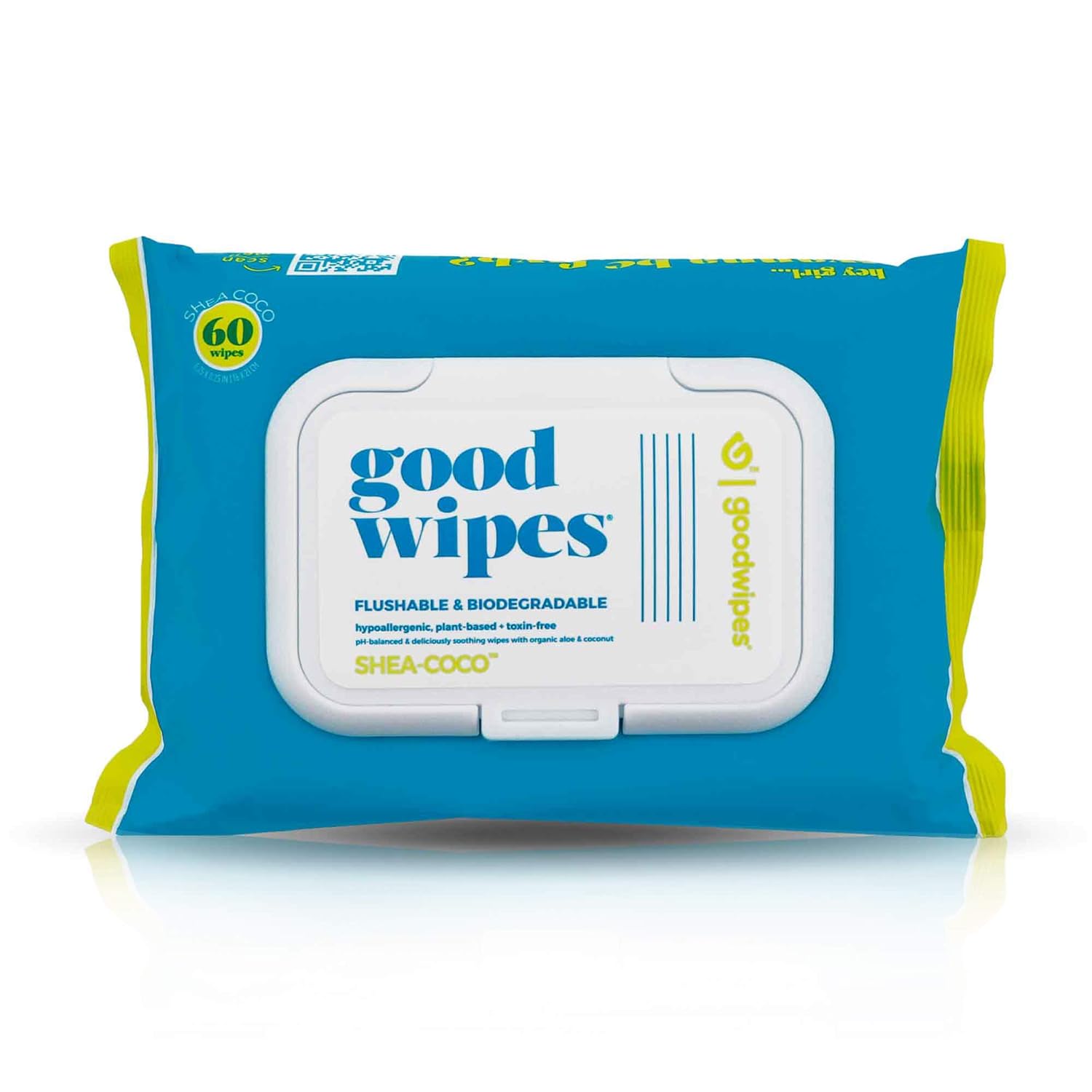 Amazon.com: Goodwipes Flushable & Plant-Based Wipes with Botanicals ...