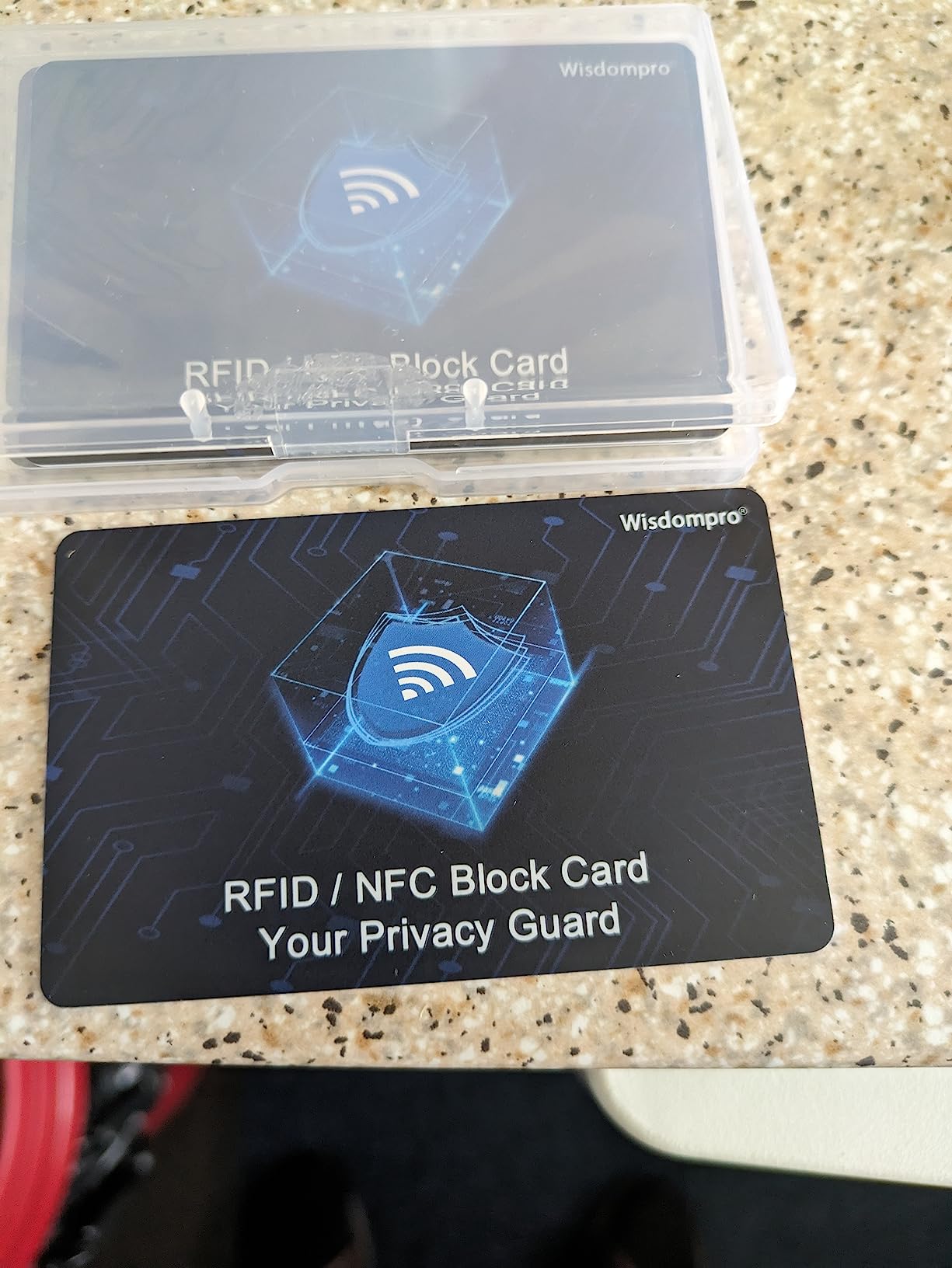 wisdompro 6 Pack RFID/NFC Blocking Cards, Credit Card Protector ...