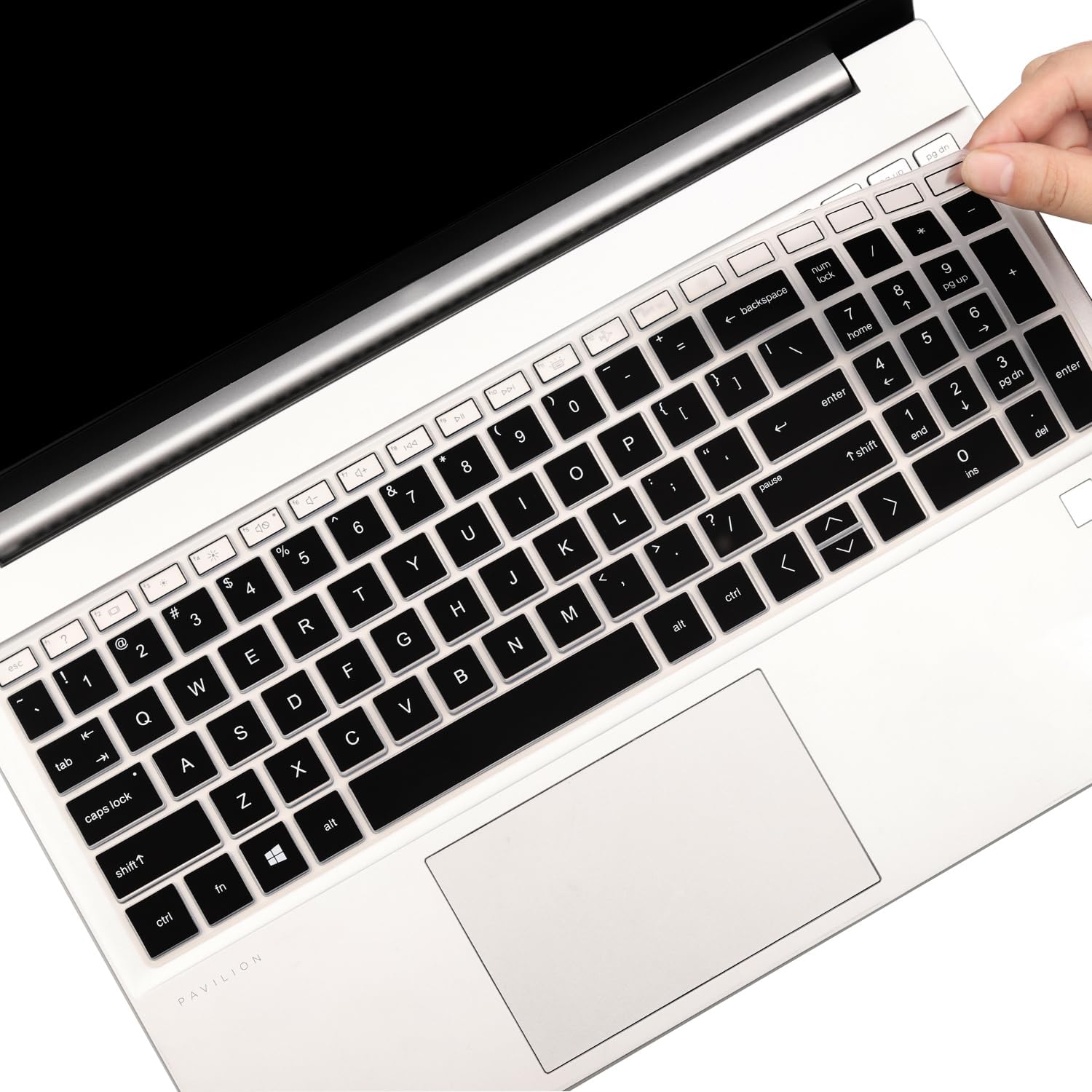 Amazon.com: Keyboard Cover for HP 15.6" Laptop 15-fc 15-fd Series, HP ...