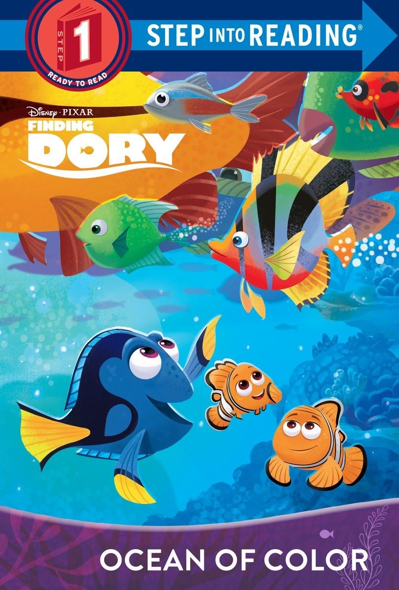 Amazon | Ocean of Color (Disney/Pixar Finding Dory) (Step into Reading ...