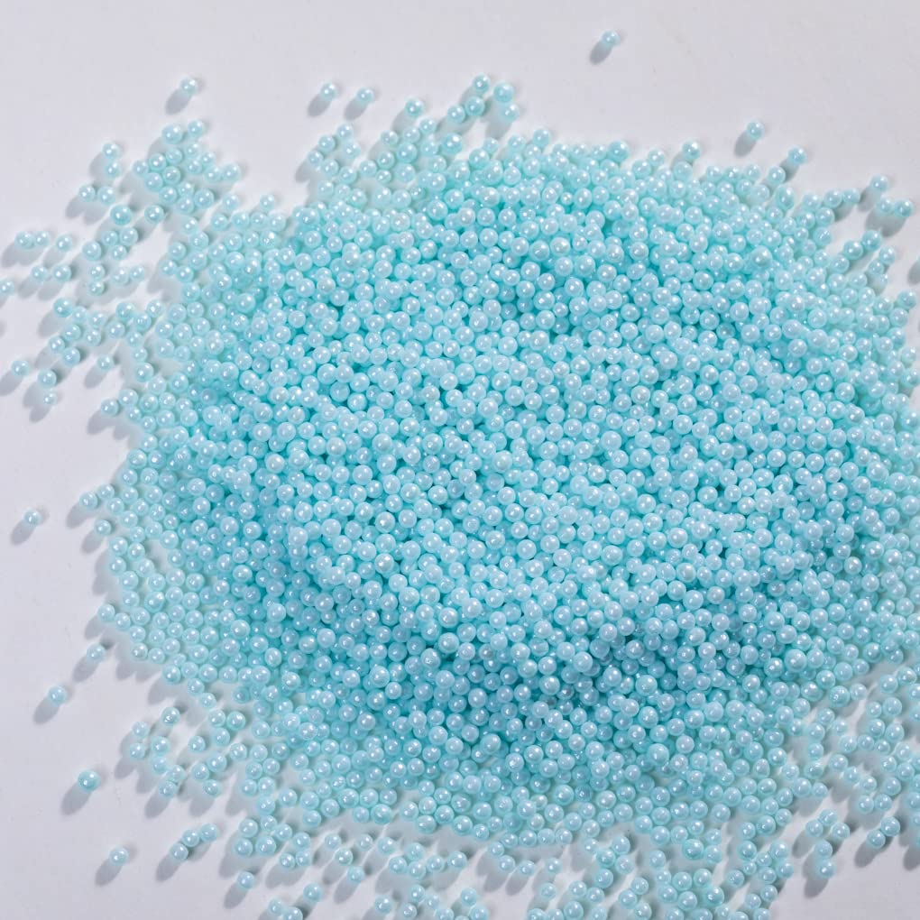 Snapklik.com : Blue Sprinkles Edible Pearl 130g 4.6OZ,Cake Dessert ...