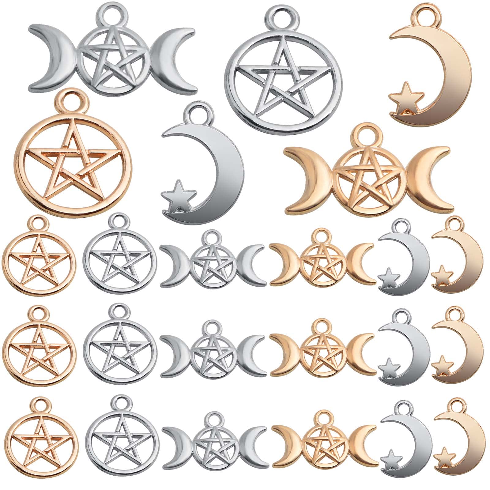 Triple Crescent Moon Symbol