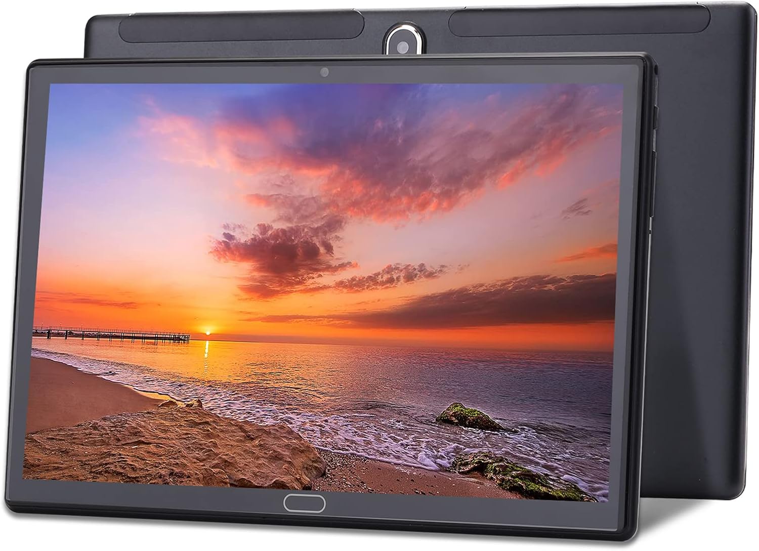 Amazon.com : TABASTHER 10.1 inch Android 8.1 Metal Ultra-Thin Flat ...