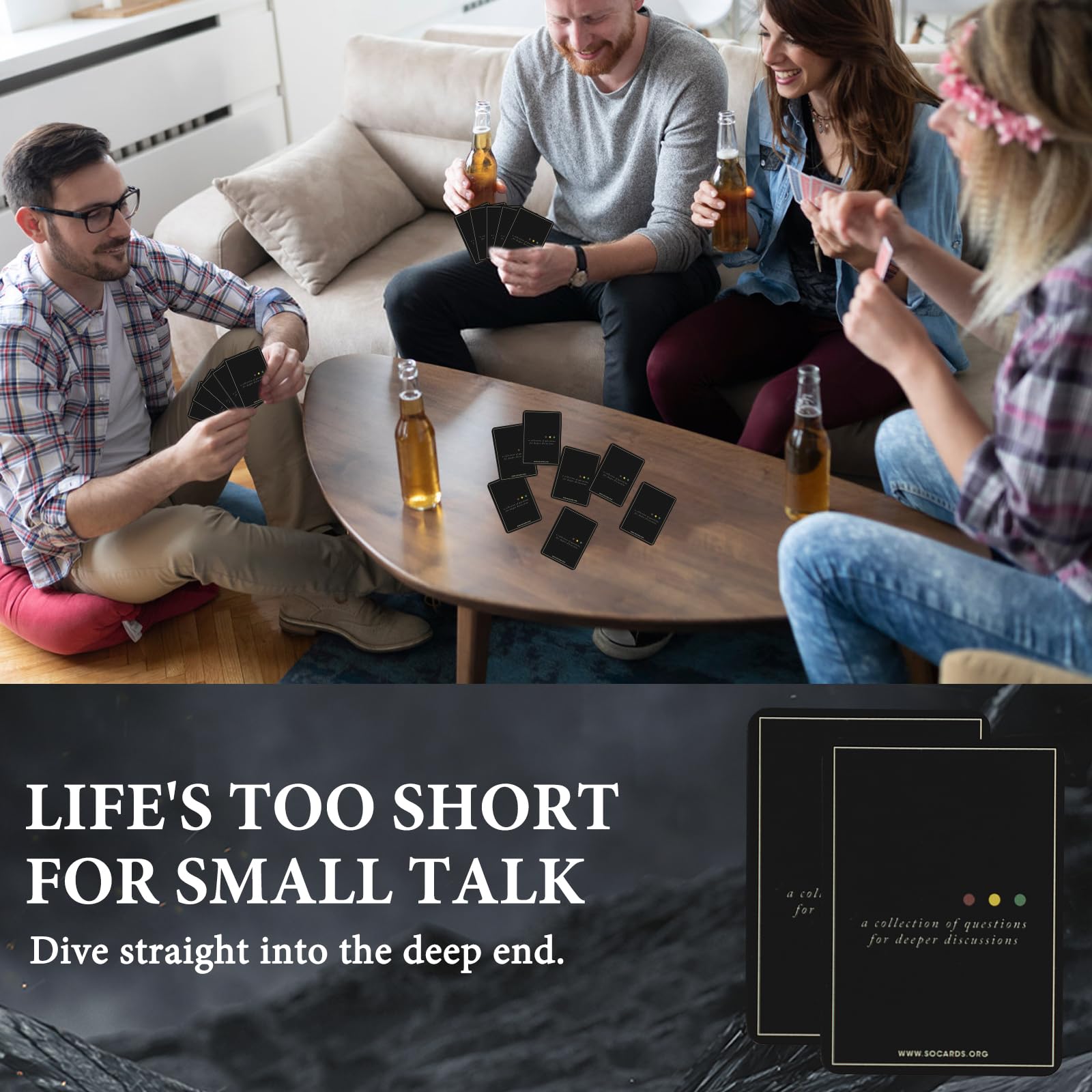 So Cards, Conversation Cards Promote Connections, A Collection of ...