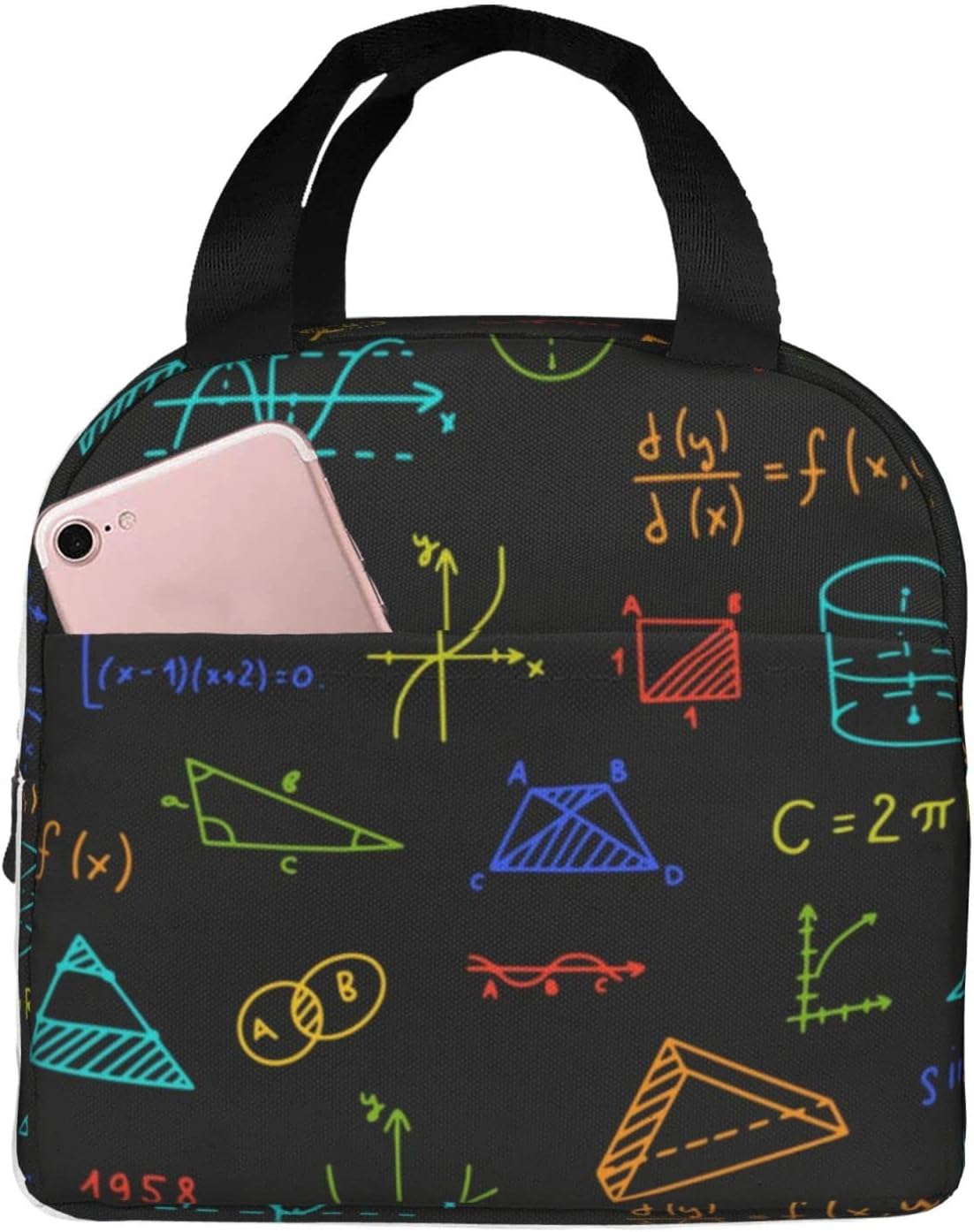 Amazon.com: CWTYEOXE Math Teacher Gifts Lunch Bag for Men Women ...