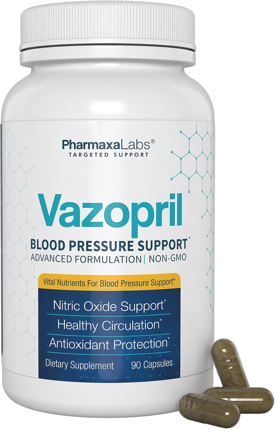 Amazon.com: Vazopril Blood Pressure Support - Vitamin Supplement for ...