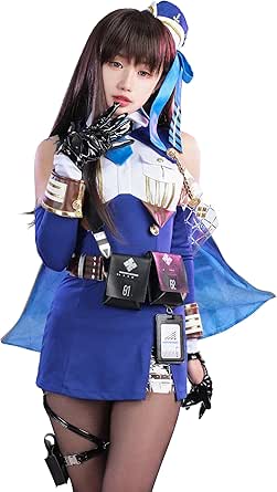 Amazon.co.jp: Miccostumes Women's Adult Girl Game, Anime, Commander ...