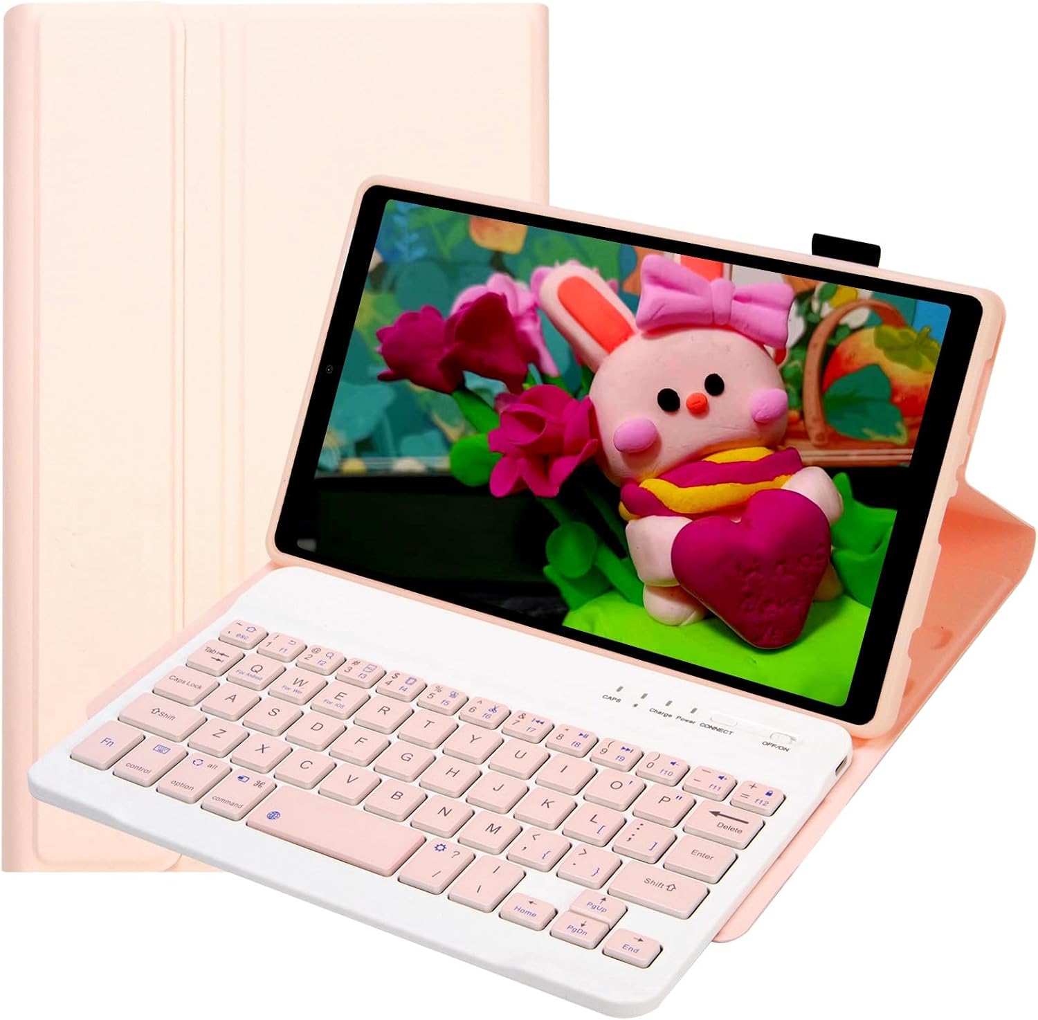 Amazon.com: Lrufodya Keyboard Case for Samsung Galaxy Tab A7 Lite 8.7" 2021, Candy Colors ...