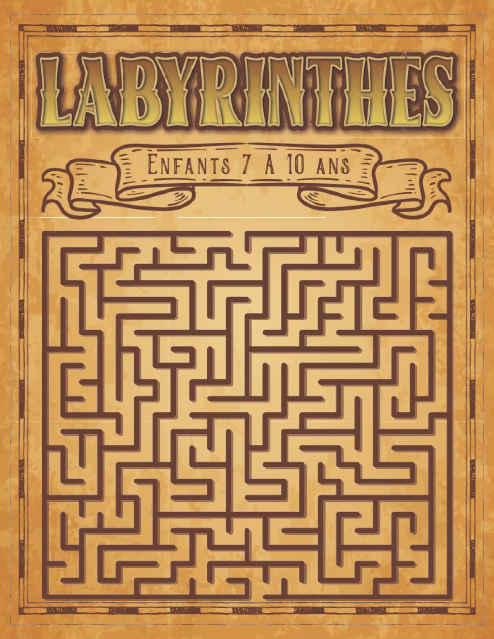 Buy Labyrinthes Pour Les Enfants 7-10 ans: Un Carnet de Labyrinthe pour ...