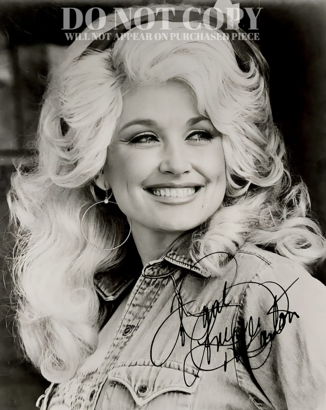 Dolly Parton Photograph 8 X 10 - Stunning 1977 Portrait - The Queen of ...