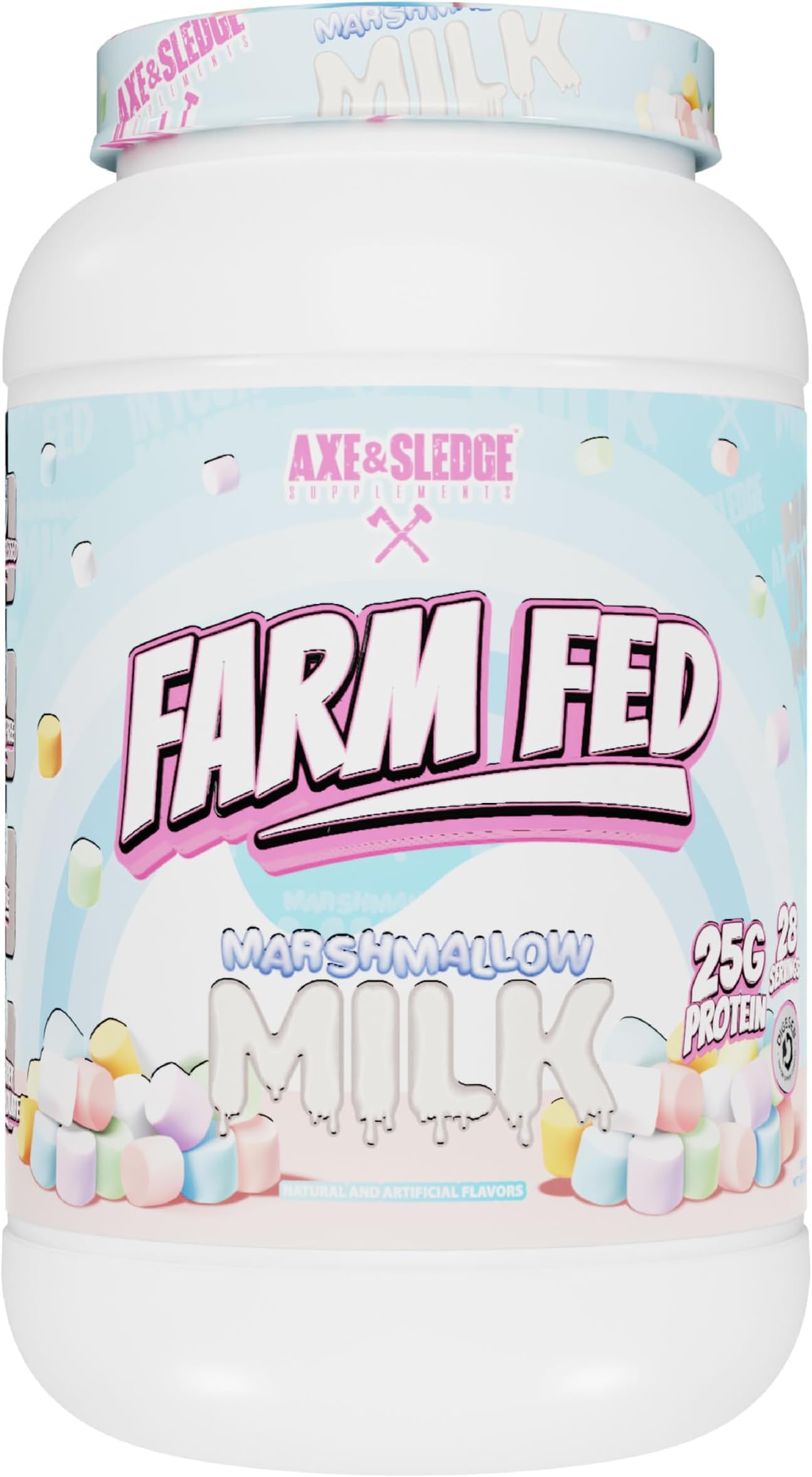 Amazon.com: Axe & Sledge Supplements Farm Fed 100% Whey Protein Isolate ...