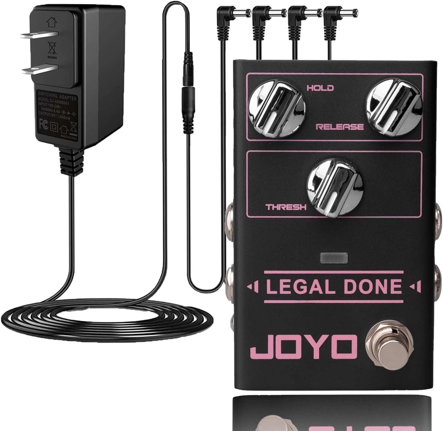 Amazon.com: JOYO R-23 Noise Gate Pedal Noise Suppressor Guitar Pedal ...
