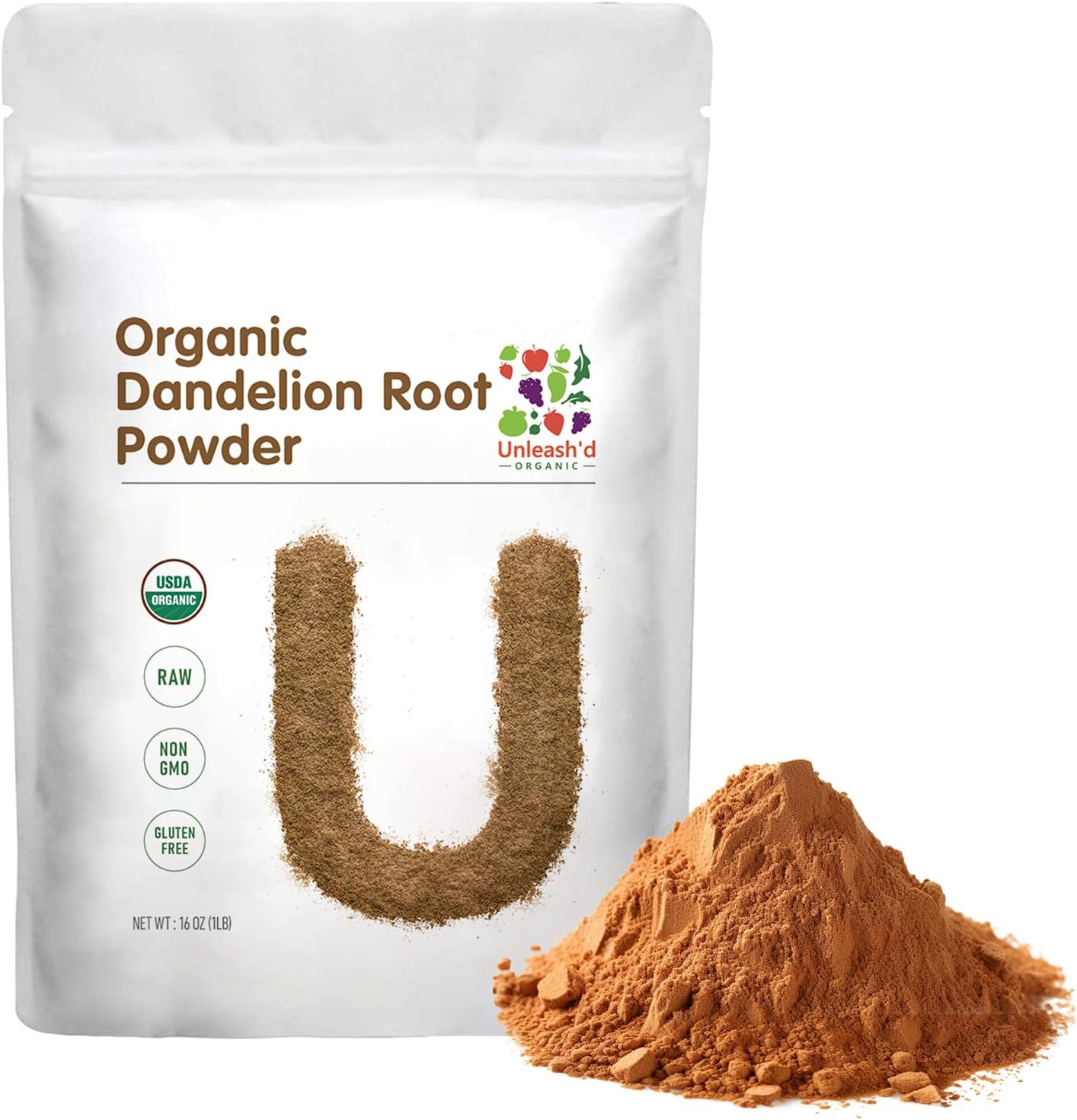 Amazon.com: Starwest Botanicals Organic Dandelion Root Powder, 4 Ounces ...