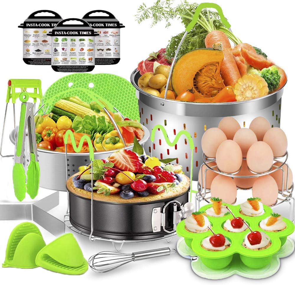 Amazon.com: Pressure Cooker Accessories Set 15 Pcs Compatible with ...