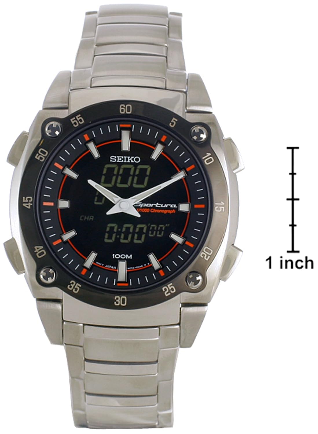 Seiko Digital, Analog Multicolor Dial Men's Watch-SNJ019 : Amazon.in ...