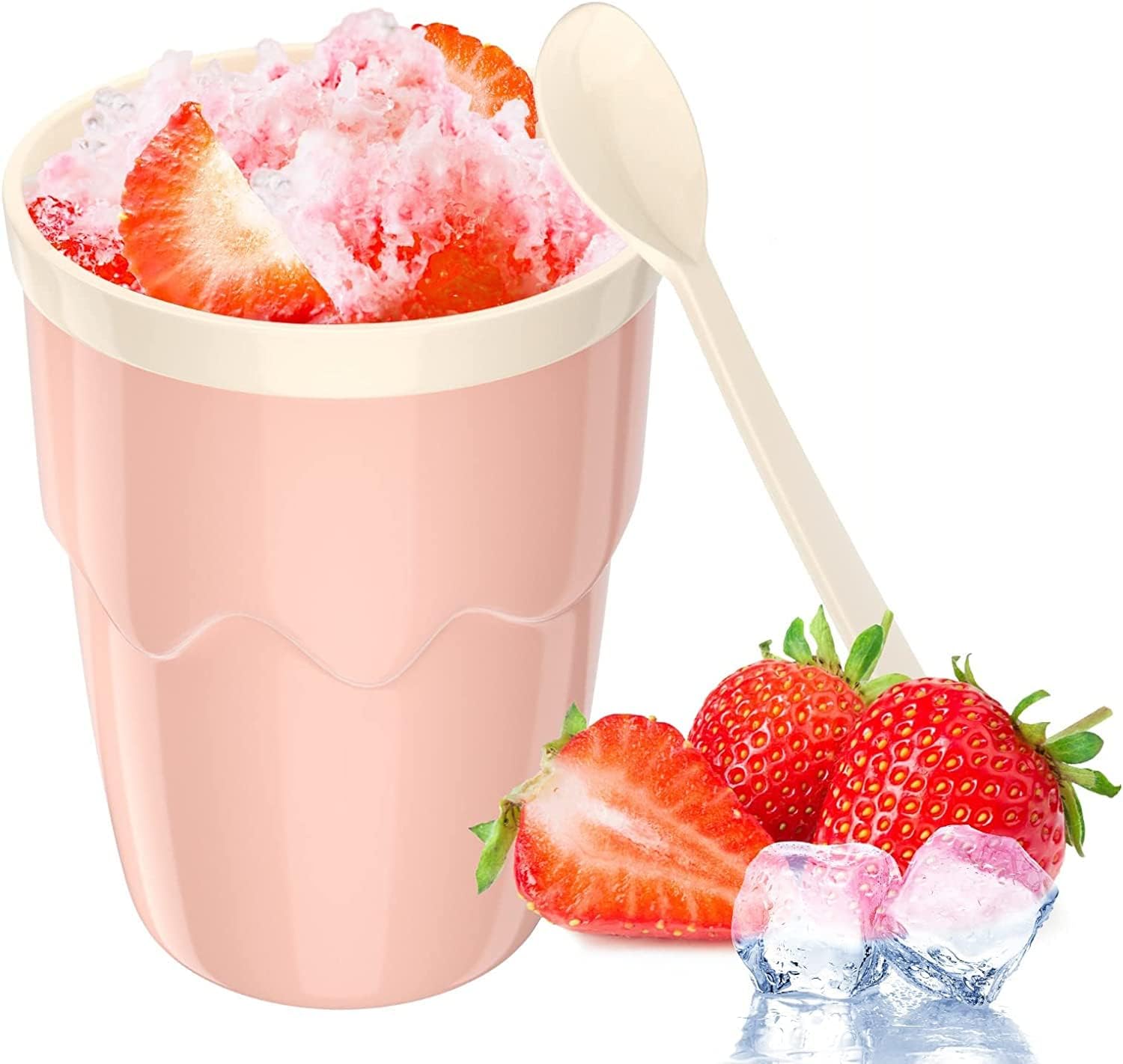 VORDERN Slushy Maker Cup, Slushy Maker Ice Cup Frozen Magic Cup Cooling ...