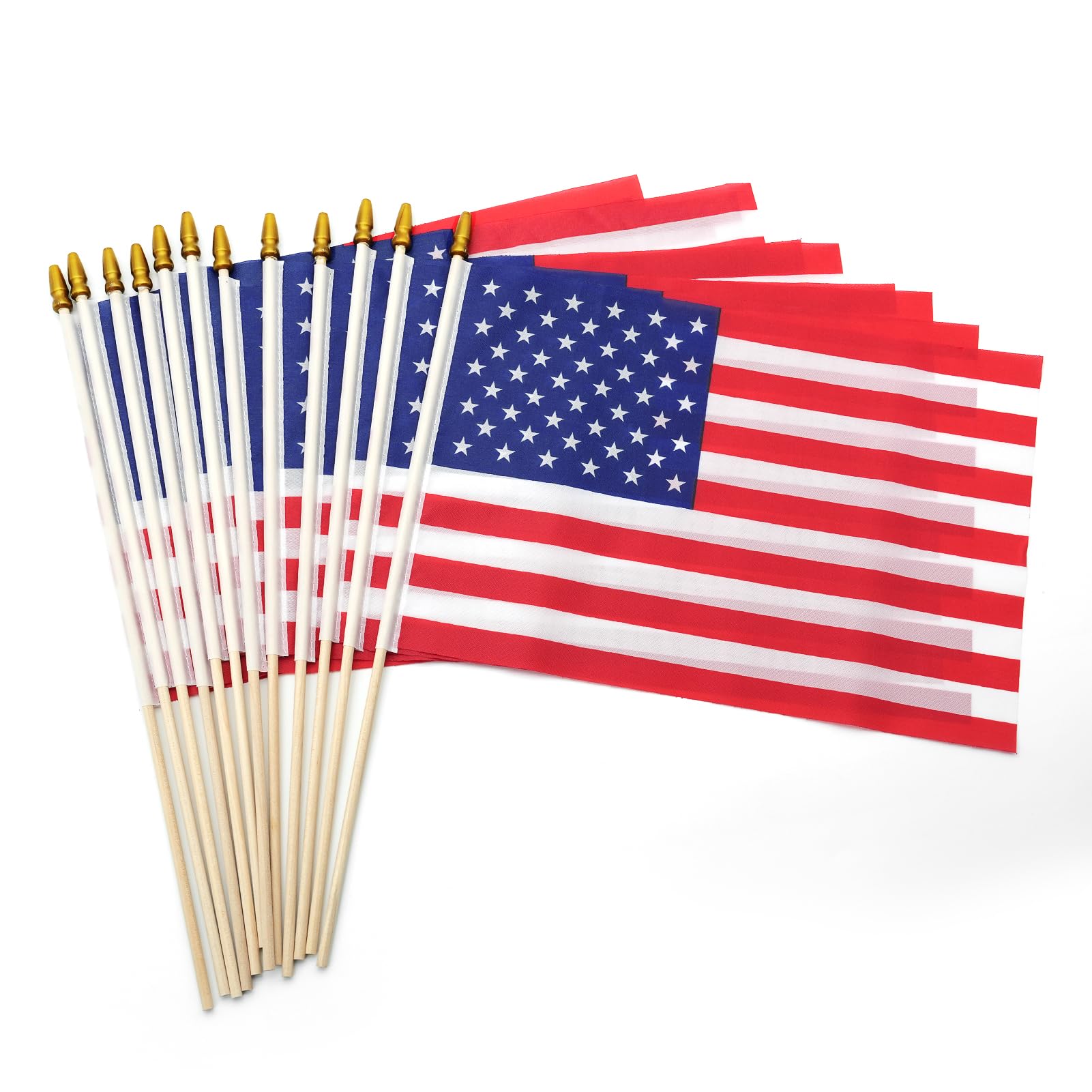 Mini Banderas Americanas Para El Patio