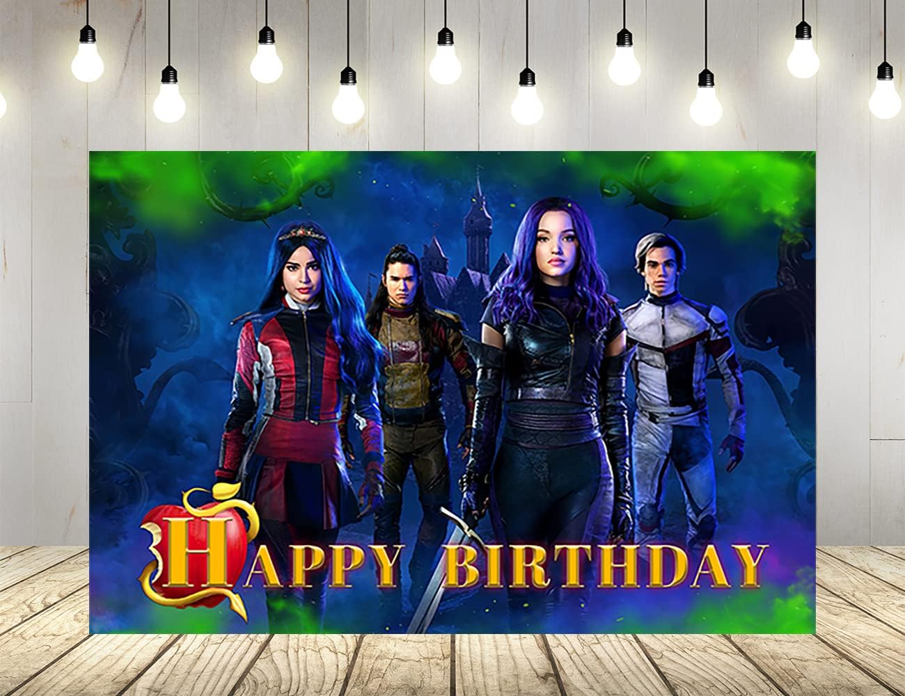 Descendants Backdrop for Birthday Party Supplies Descendants Baby ...