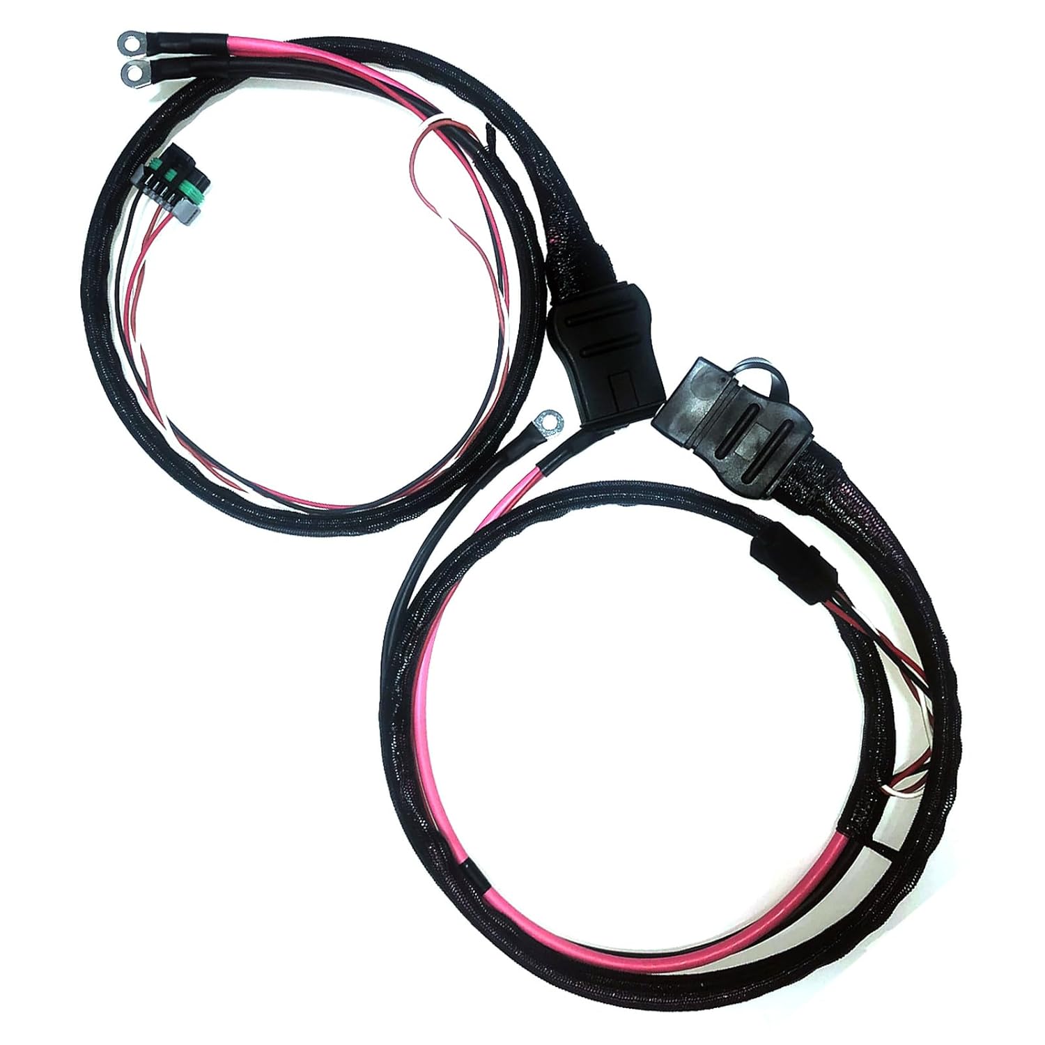 Amazon.com: Truck Side Battery & Plow Side Battery Cable Kit Fit for ...