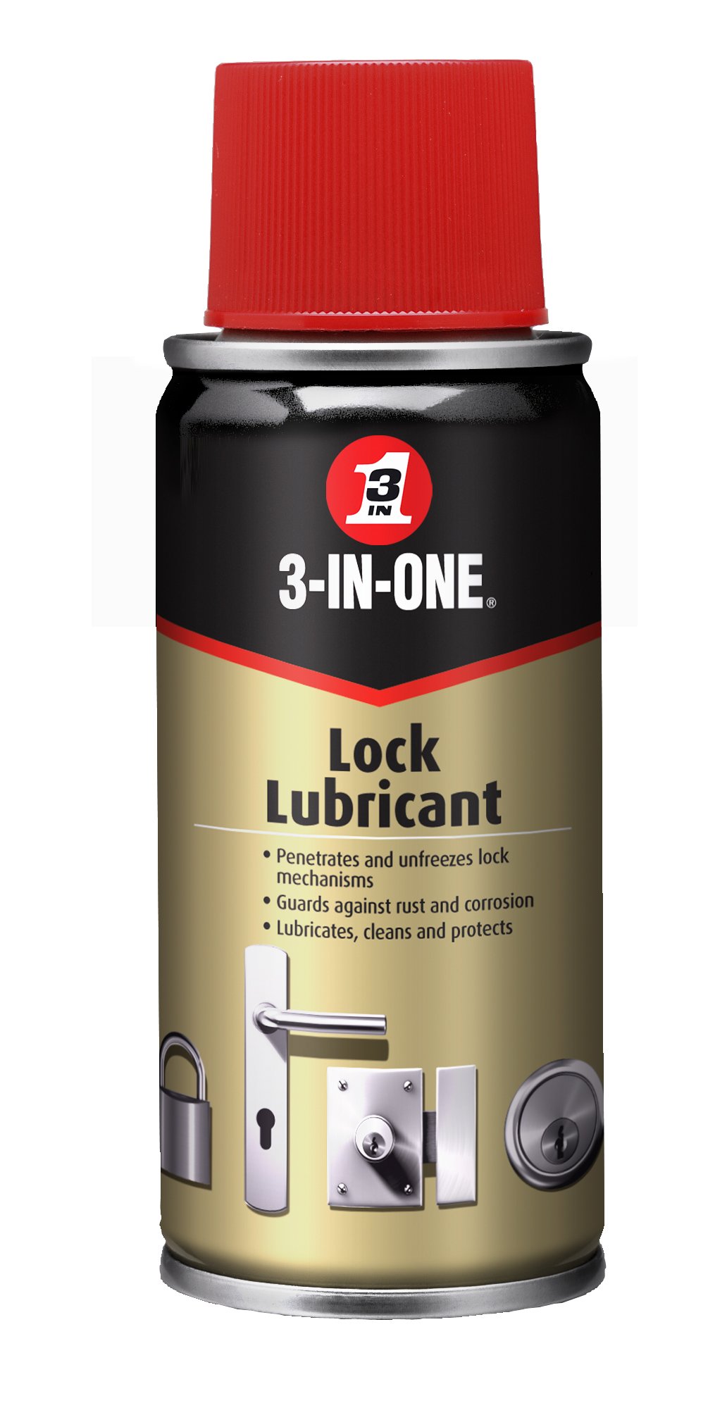 WD-40 44306 100ml 3-in-1 Lock Lubricant: Amazon.com: Tools & Home ...