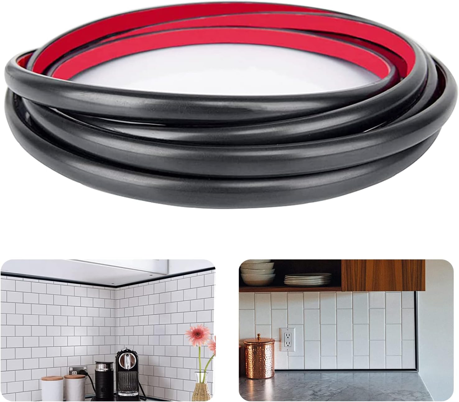 Amazon.com: Self Adhesive Flexible Molding Trim,Peel and Stick Trim ...