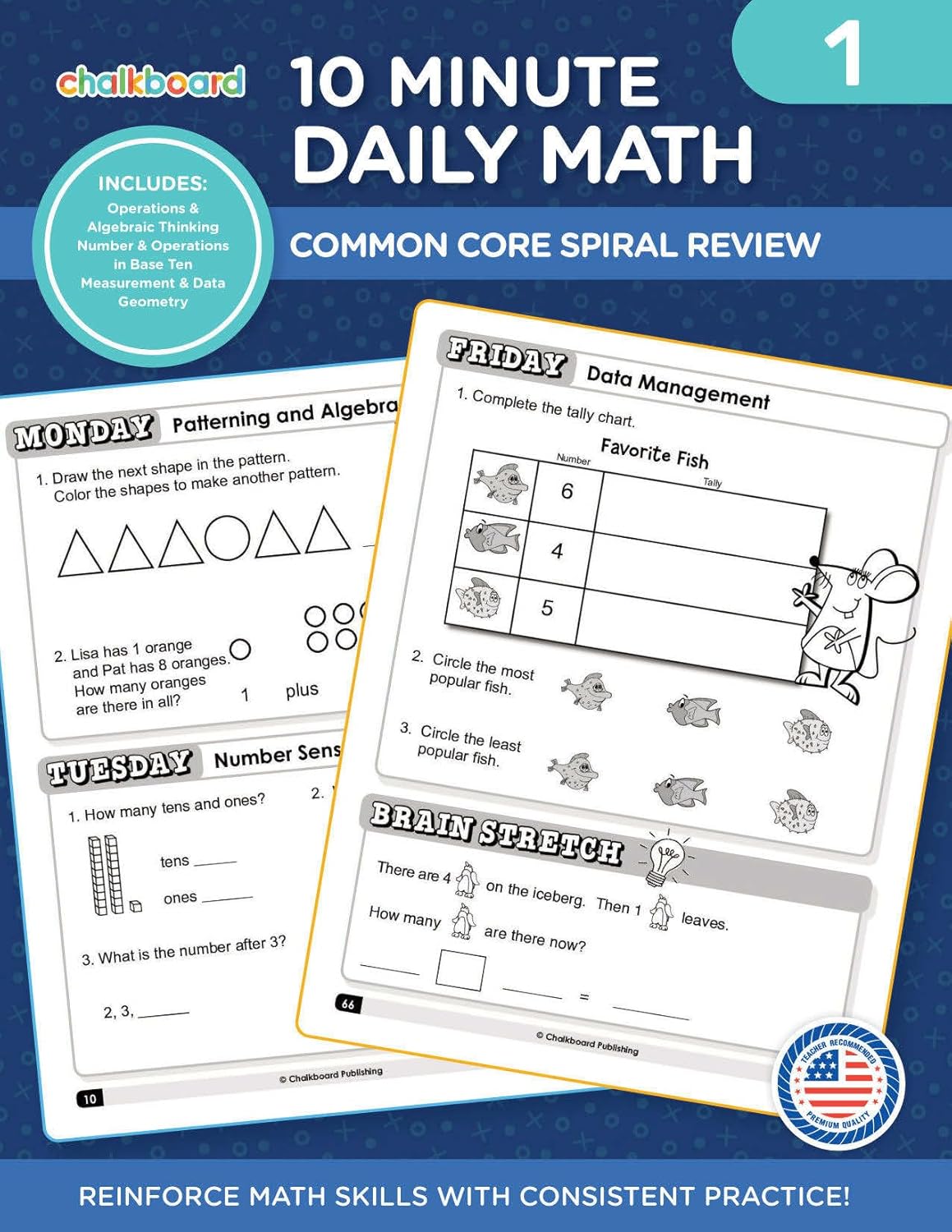 Common Core 10 Minute Daily Math Grade 1 - Kindle edition by Turnbull ...