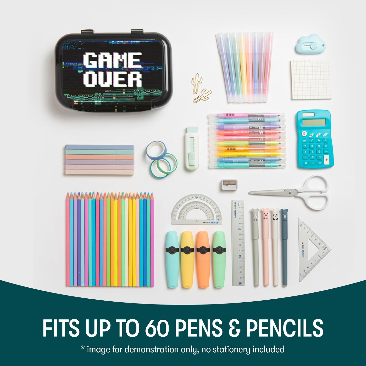 Snapklik.com : ZIPIT Recycled Plastic Pencil Box For Boys