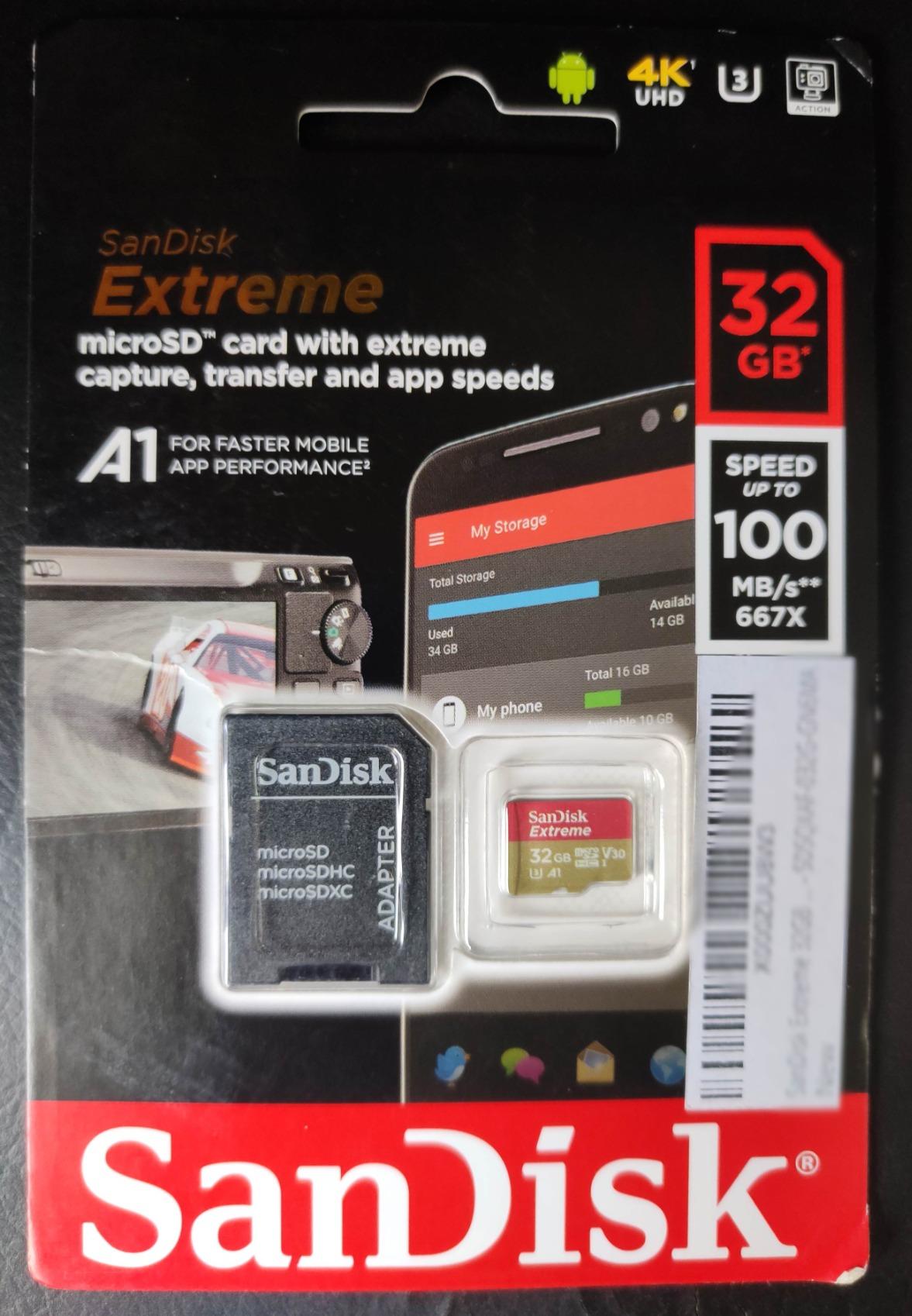 SanDisk 128GB Extreme Go Micro SDXC Card (for Android Smartphones and ...