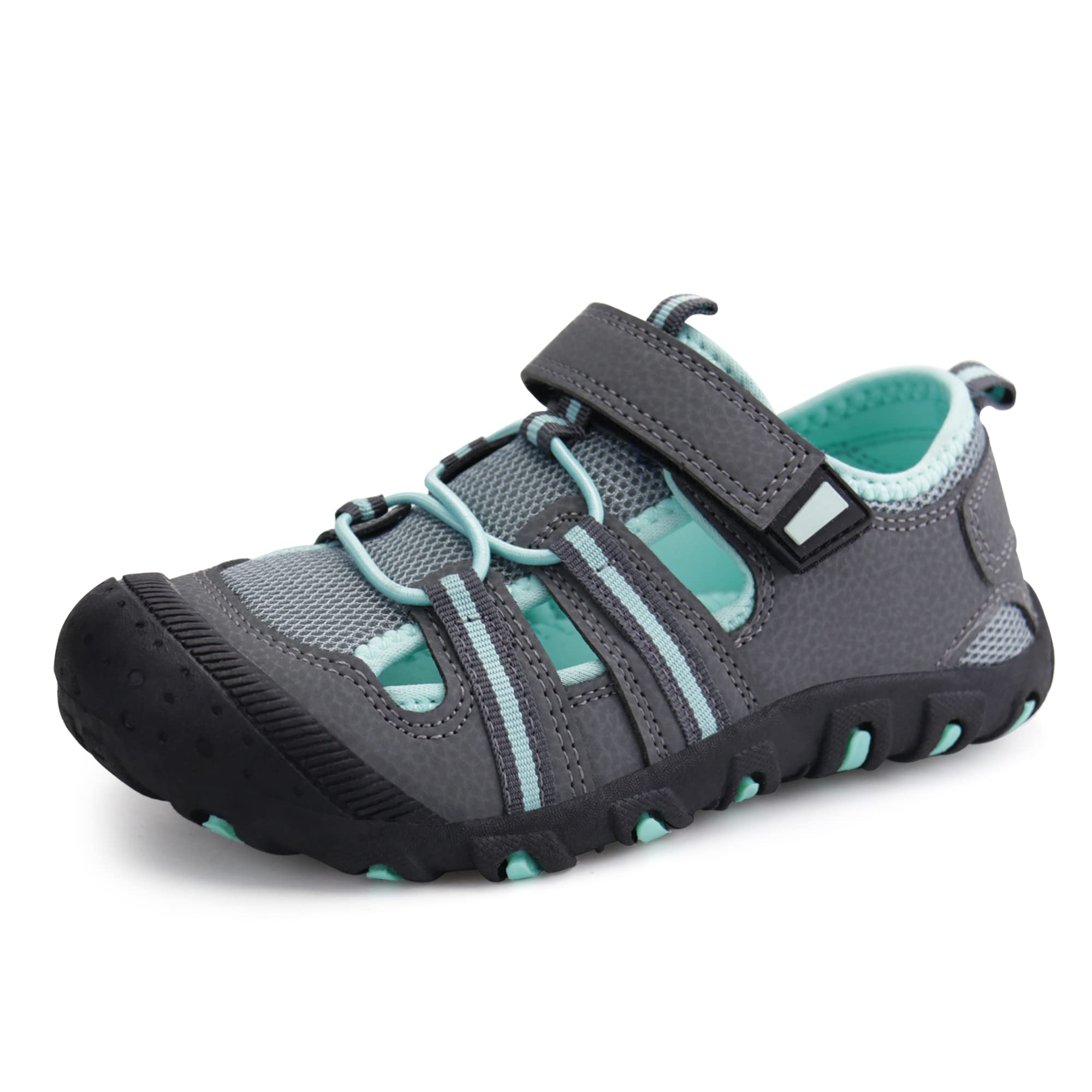 firelli Kids Closed Toe Water Sandals Boys Girls Outdoor Athletic Strap ...