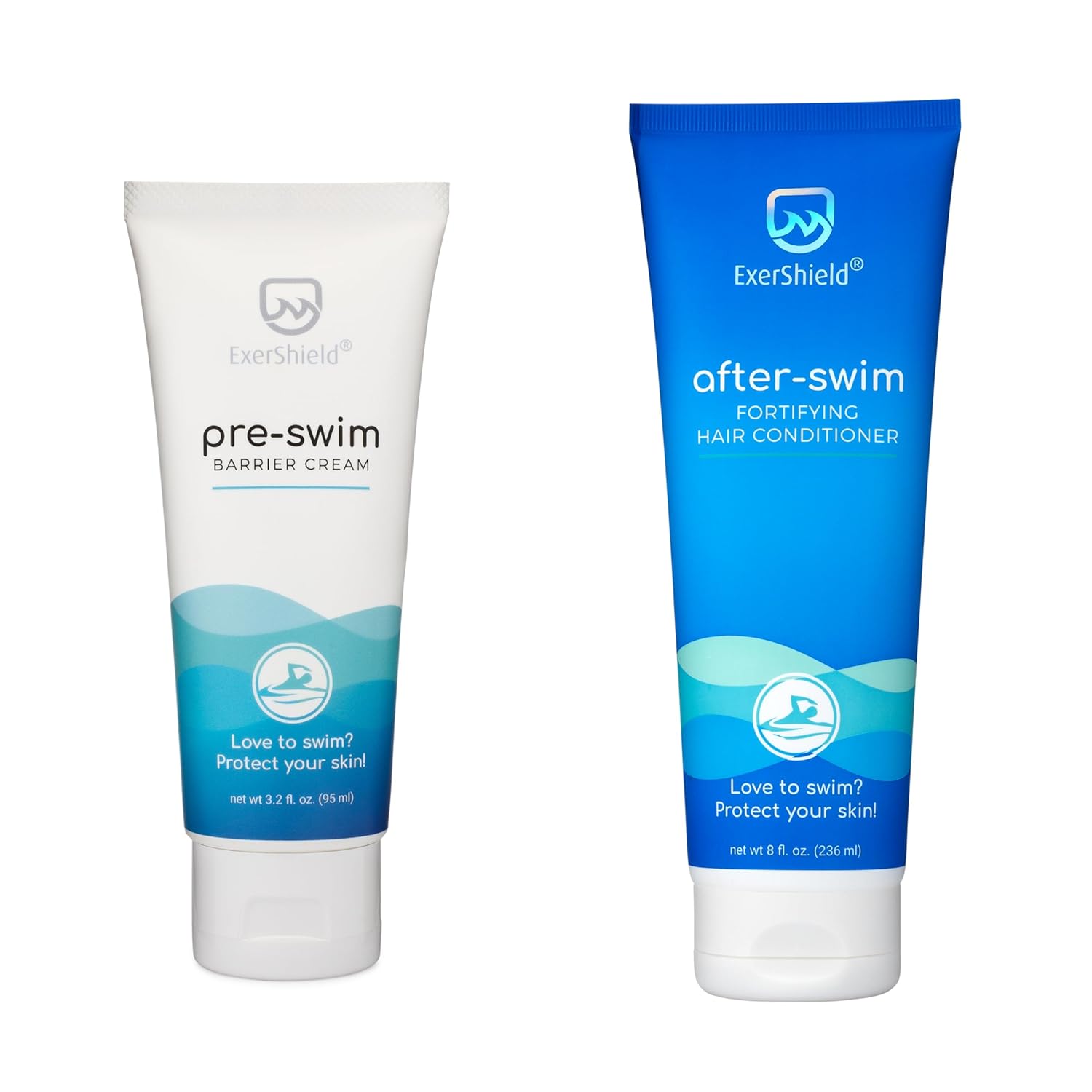 Amazon.com: Exershield Pre-Swim Lotion + Swimming Conditioner : Patio ...
