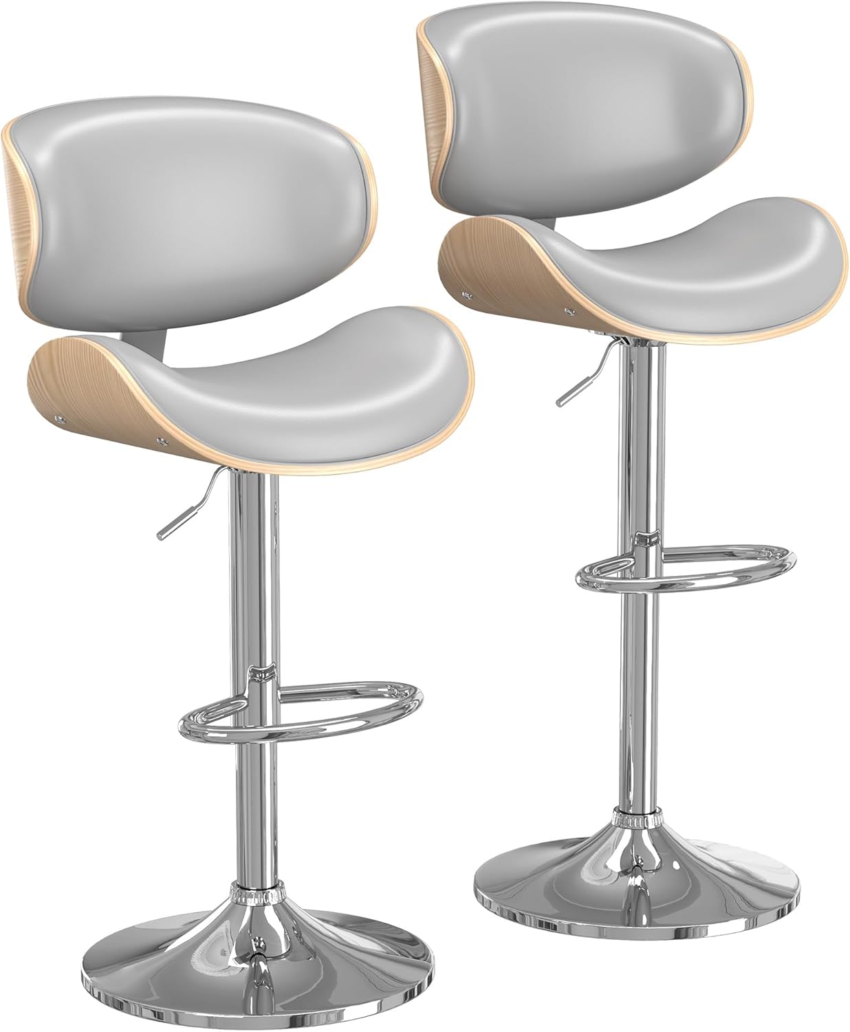 Amazon.com: YaFiti Bar Stools Set of 2, Bar Stools for Kitchen Island ...