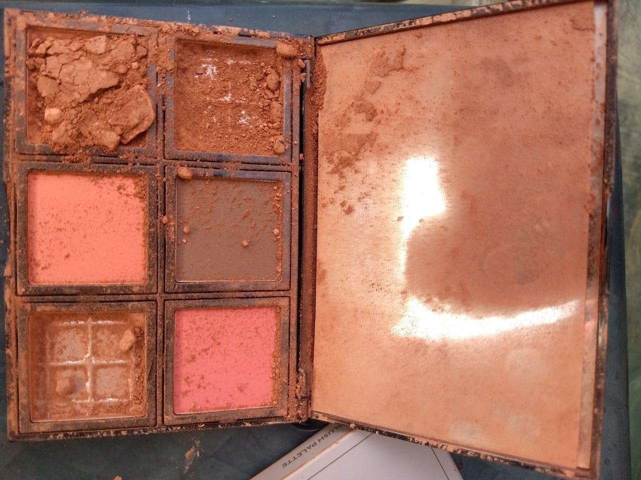 Buy Rude Cosmetics Undaunted Blush Palette, Multicolor, 18 g Online at ...