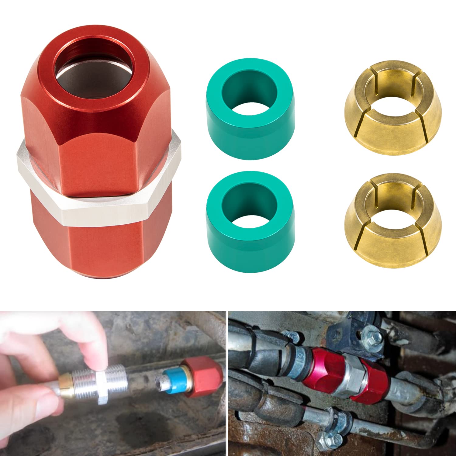 Snapklik.com : 800-641 Line Splice Connector Splicer Coupler For 3/8 ...