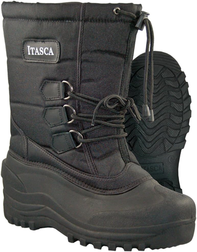 Amazon.com | Itasca Mountaineer Winter Boot Mens - Black 12 | Snow Boots