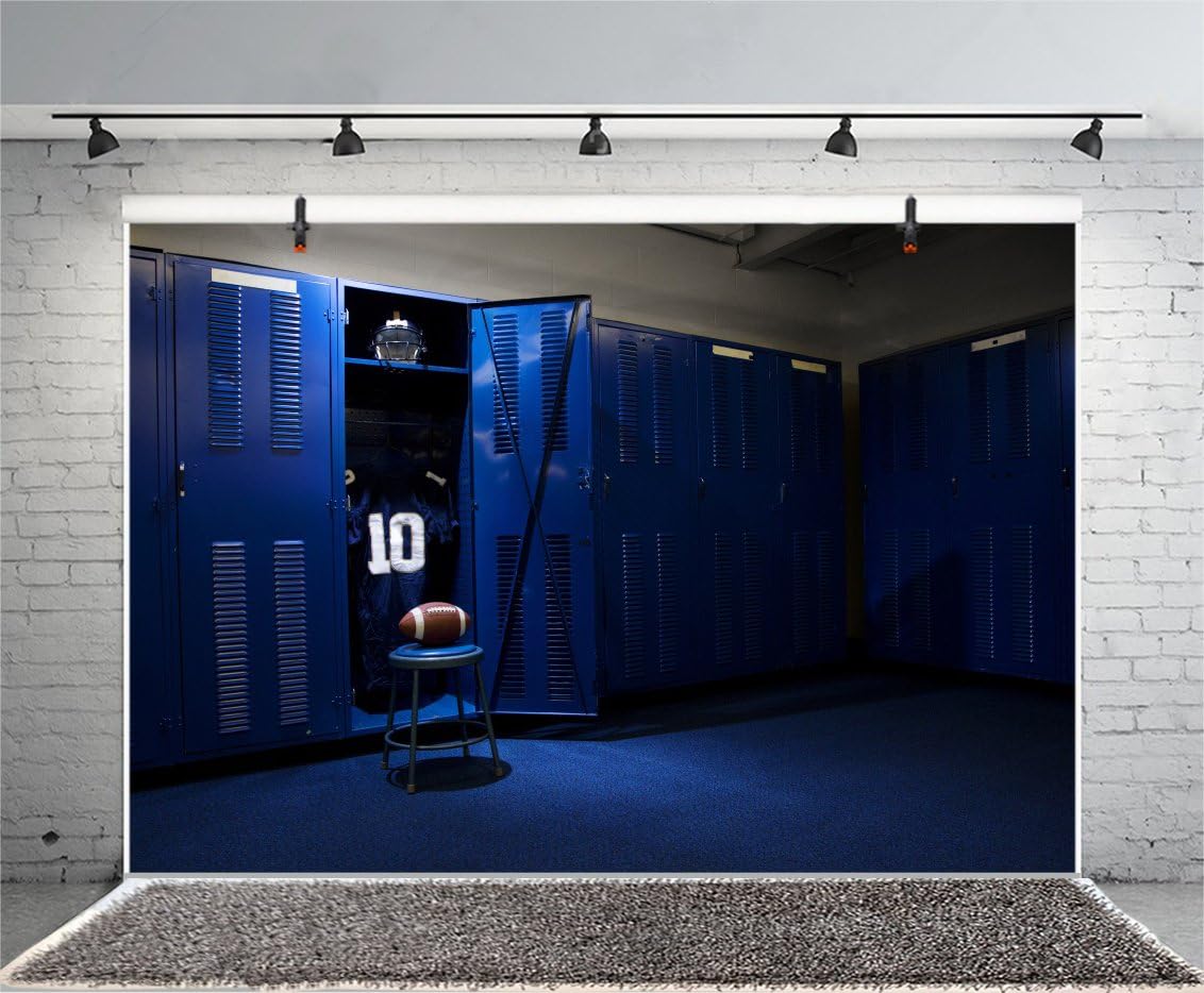 Amazon.com: Leyiyi 8x6ft Photography Background Vintage Locker Backdrop ...