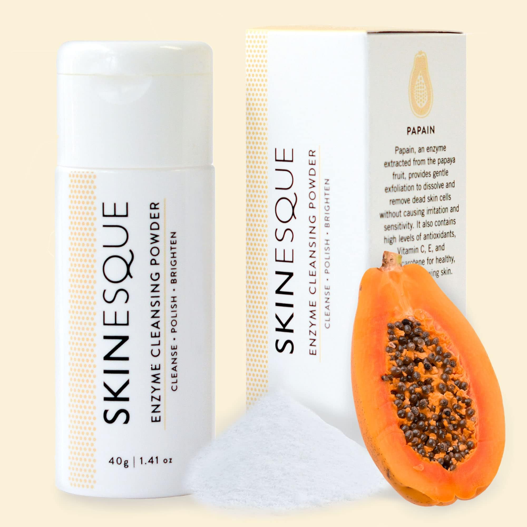 Amazon.com: Enzyme Cleansing Powder Face wash/scrub is a korean skin ...