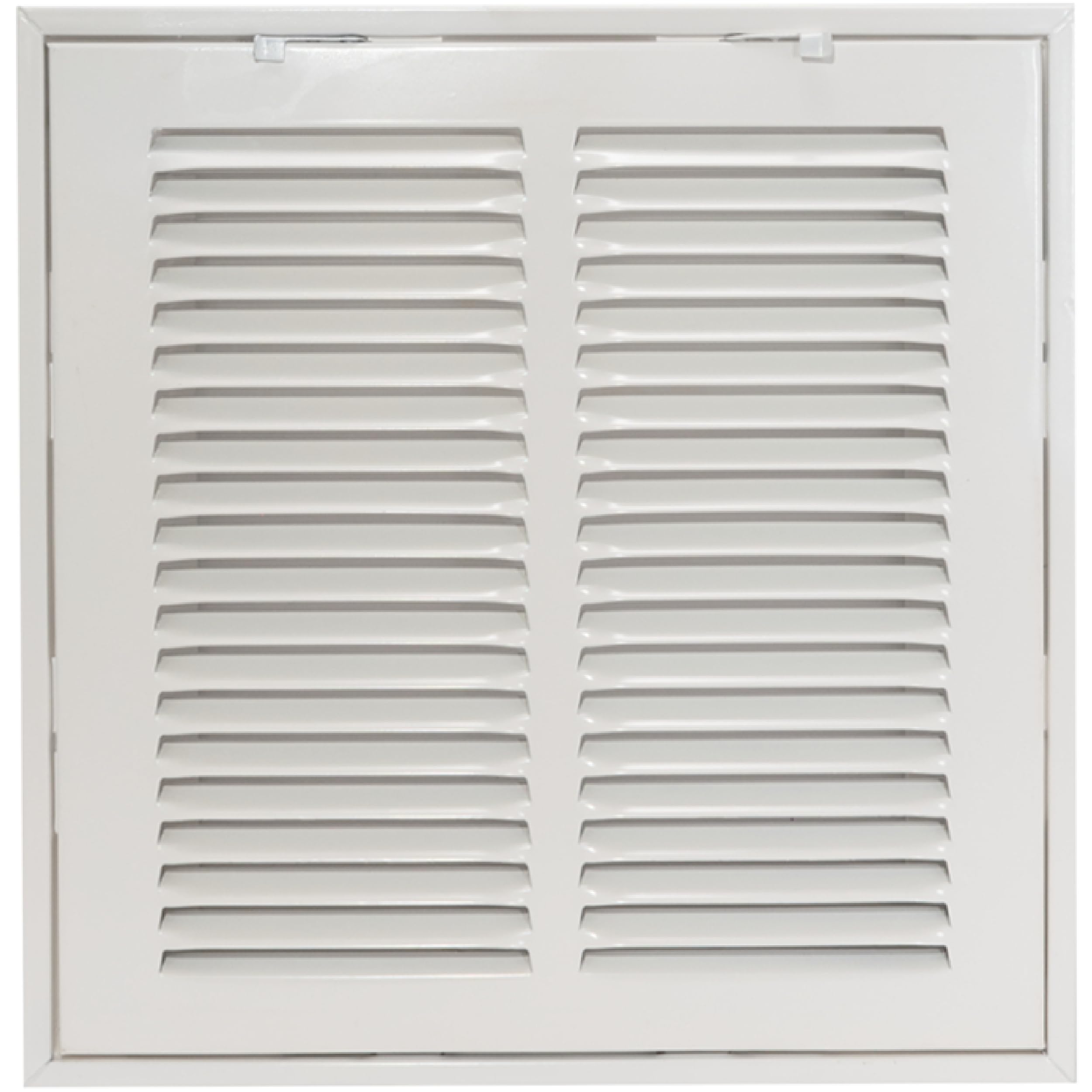 EZ-FLO 14 x 14 Inch (Duct Opening) White Return Air Vent Cover for Wall ...