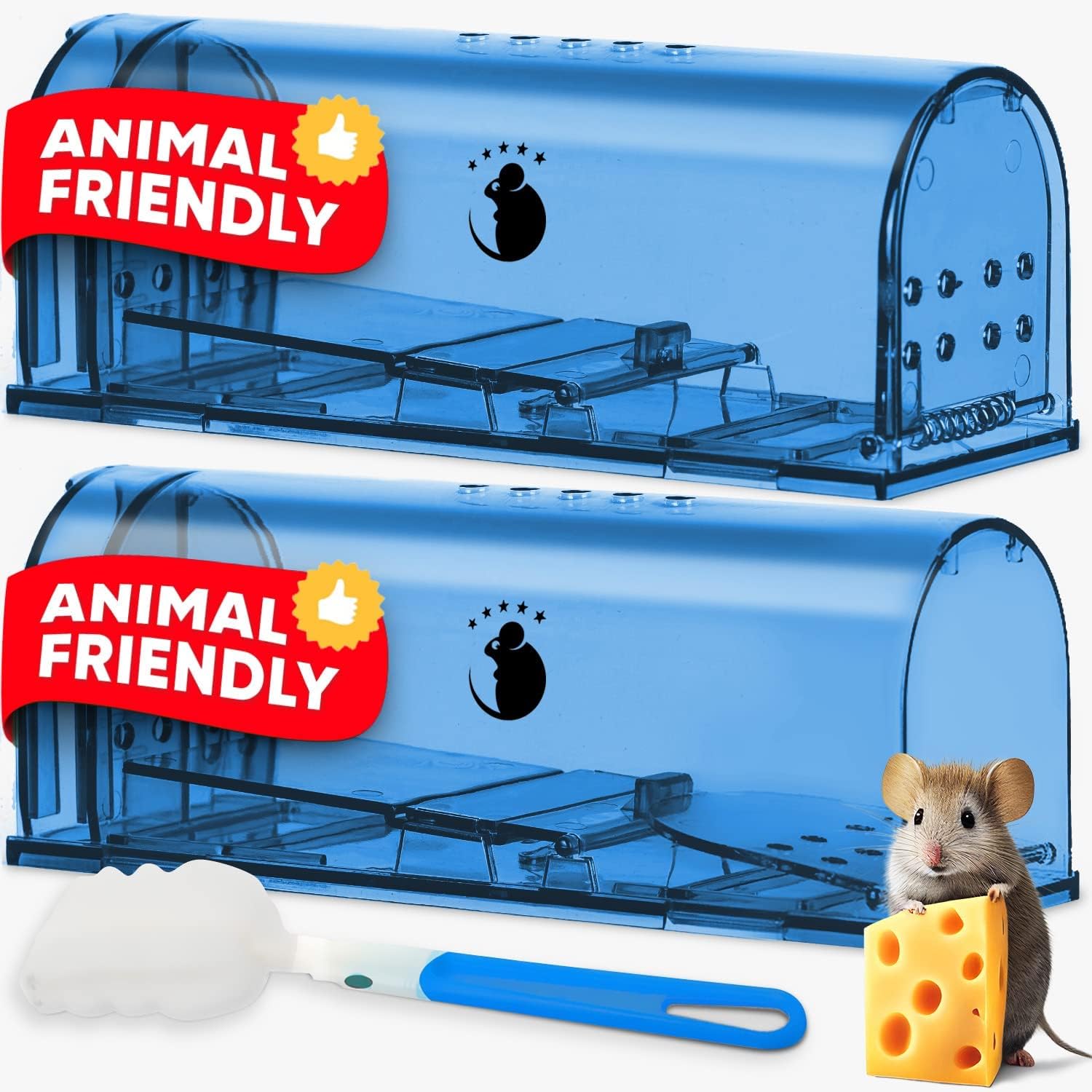 Amazon.com : Humane Mouse Traps Indoor for Home Mice Traps for House ...