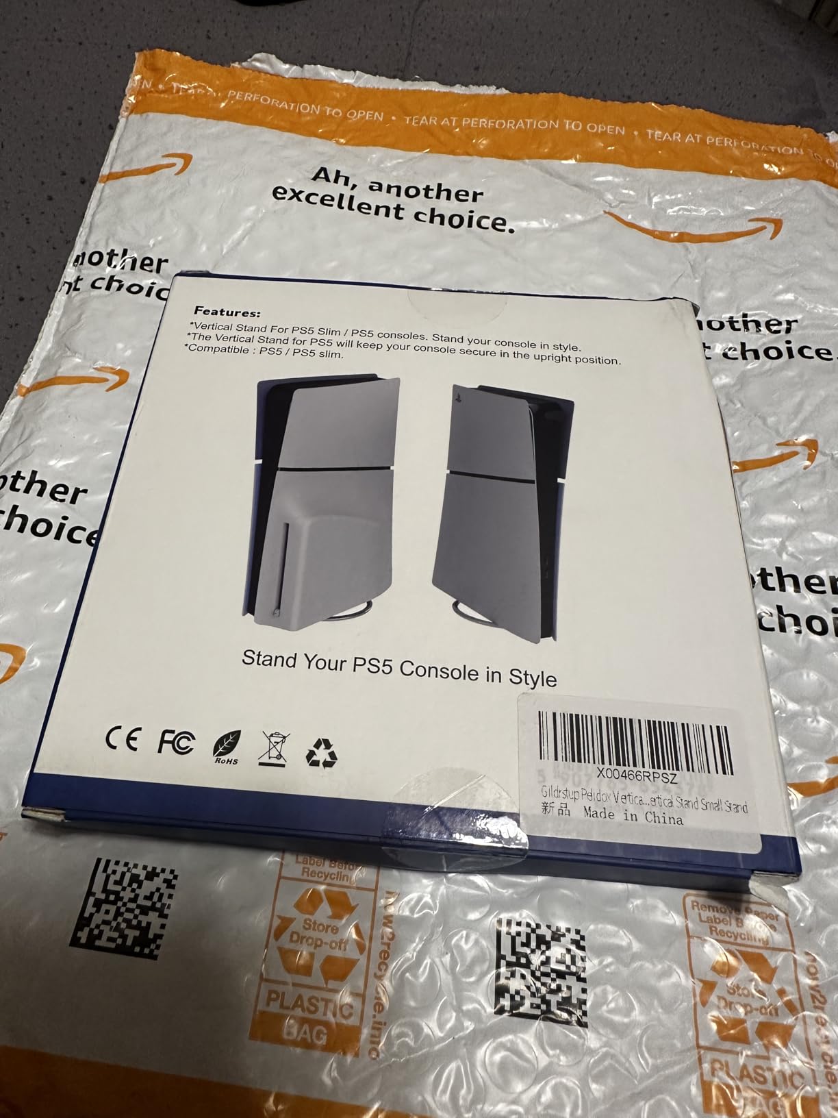 Amazon.com: Gildrstup Pelidox Vertical Stand for PS5 Console - Slim ...