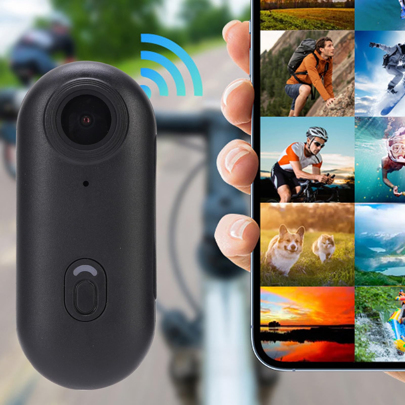 Mini Camera Yoidesu 1080p Thumb Action Camera, Mini Body Camera With ...