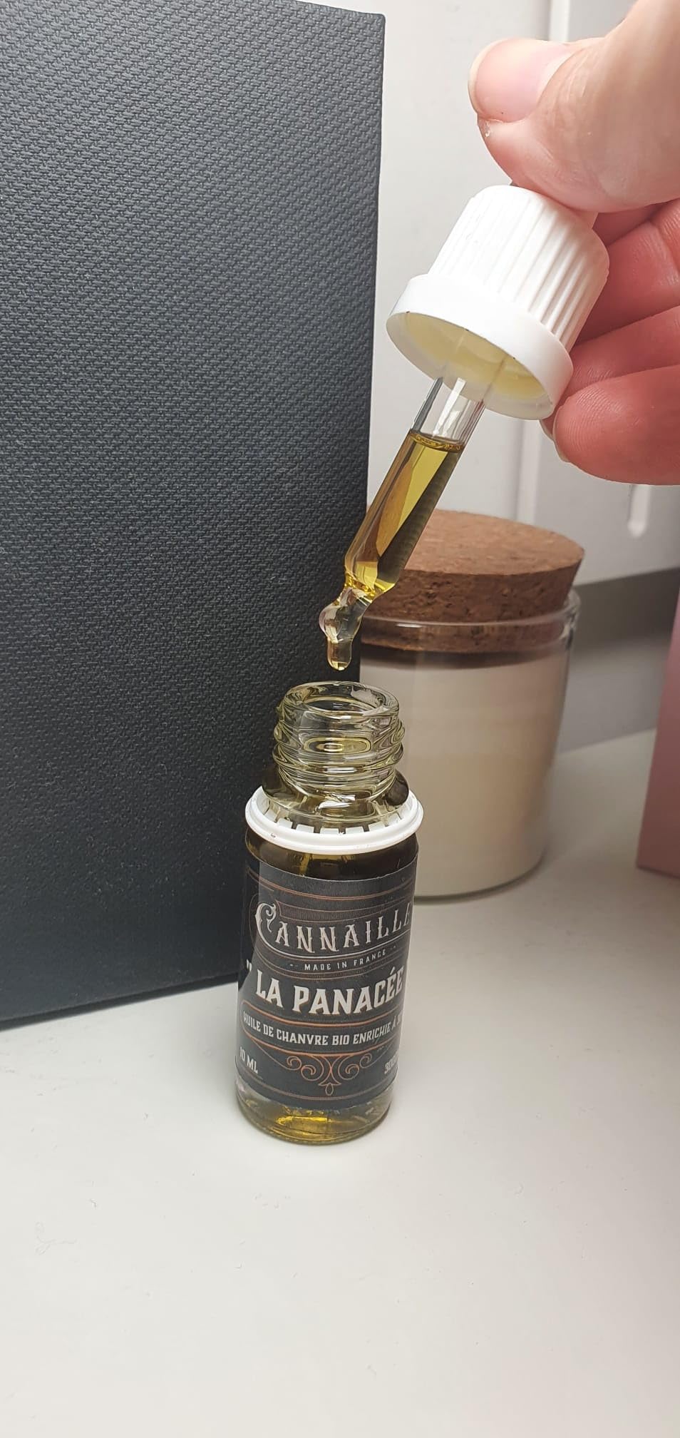 [Cannaille] Huile de Chanvre Bio 30% | 100% Origine Naturelle | fiole ...