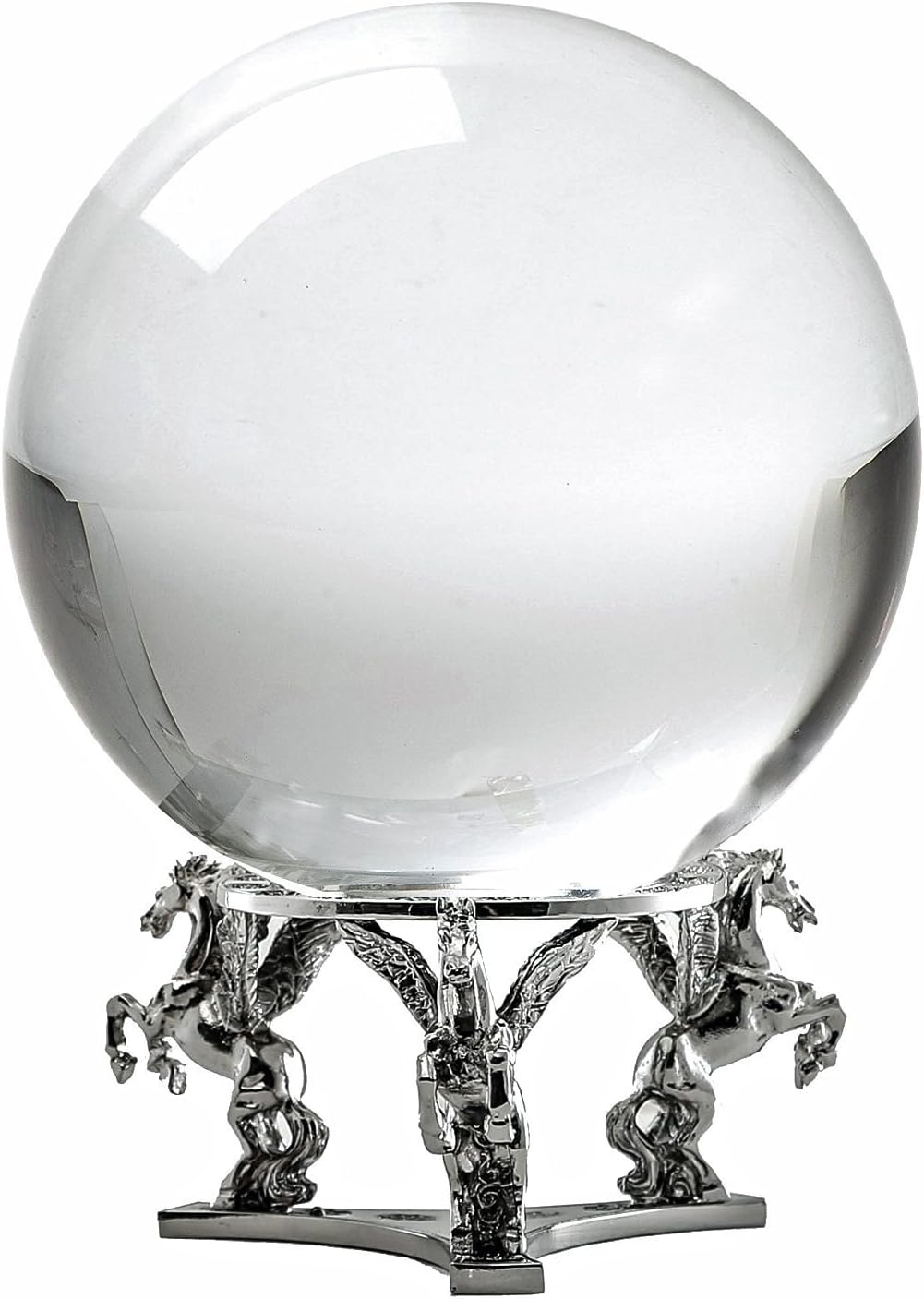 Amazon.com: Amlong Crystal Small Clear Crystal Ball 60mm (2.3 inch ...