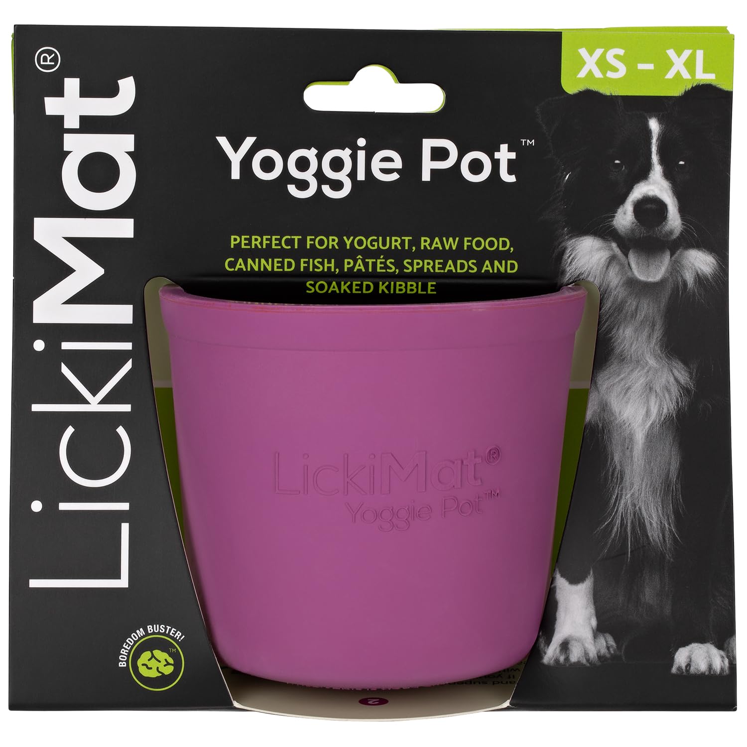 LickiMat Yoggie Pot – Distraction, Fun and Enrichment. Long Lasting ...
