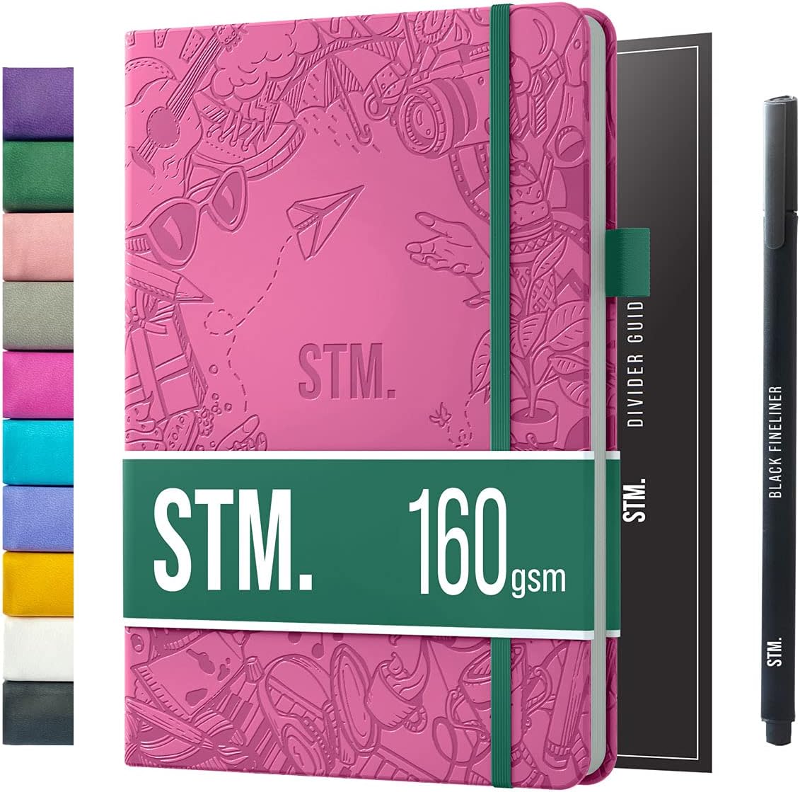 Amazon.com : Scribbles That Matter B5 Dotted Journal Notebook + Free ...