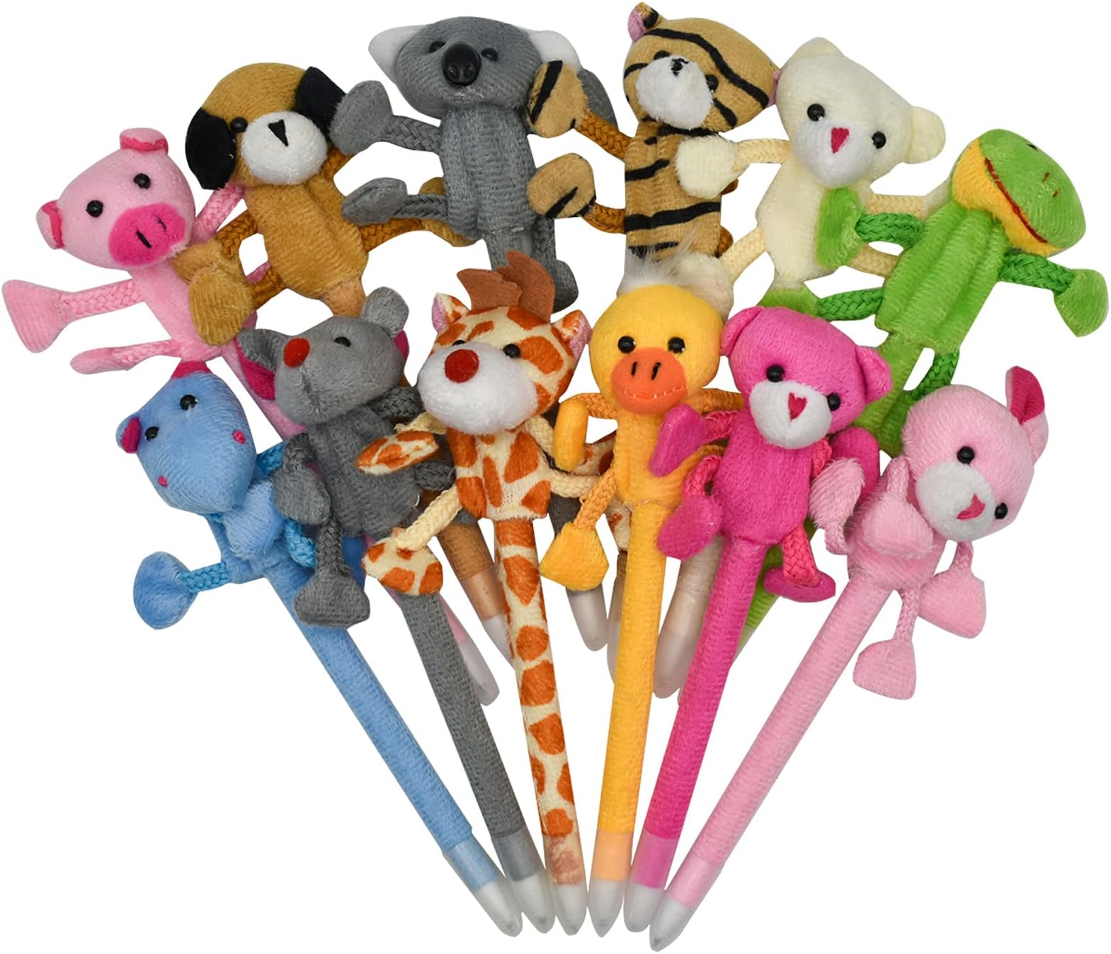 Amazon.com : 24 Pcs Flamingo Ostrich Novelty Pens Funny Fluffy Flamingo ...