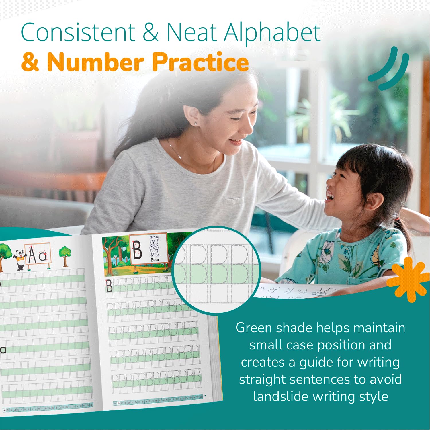 Snapklik.com : Channies Alphabet Tracing & Kids Writing Pad, Practice ...