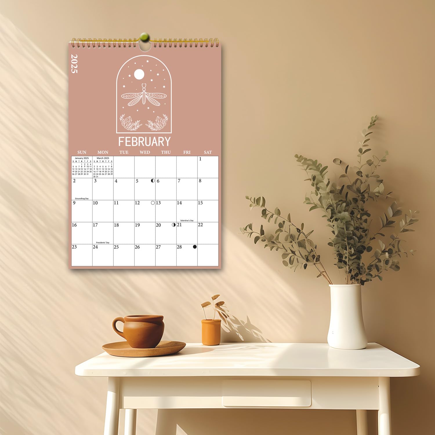 Snapklik.com : 2024-2025 Calendar - Wall Calendar From Now To June 2025 ...