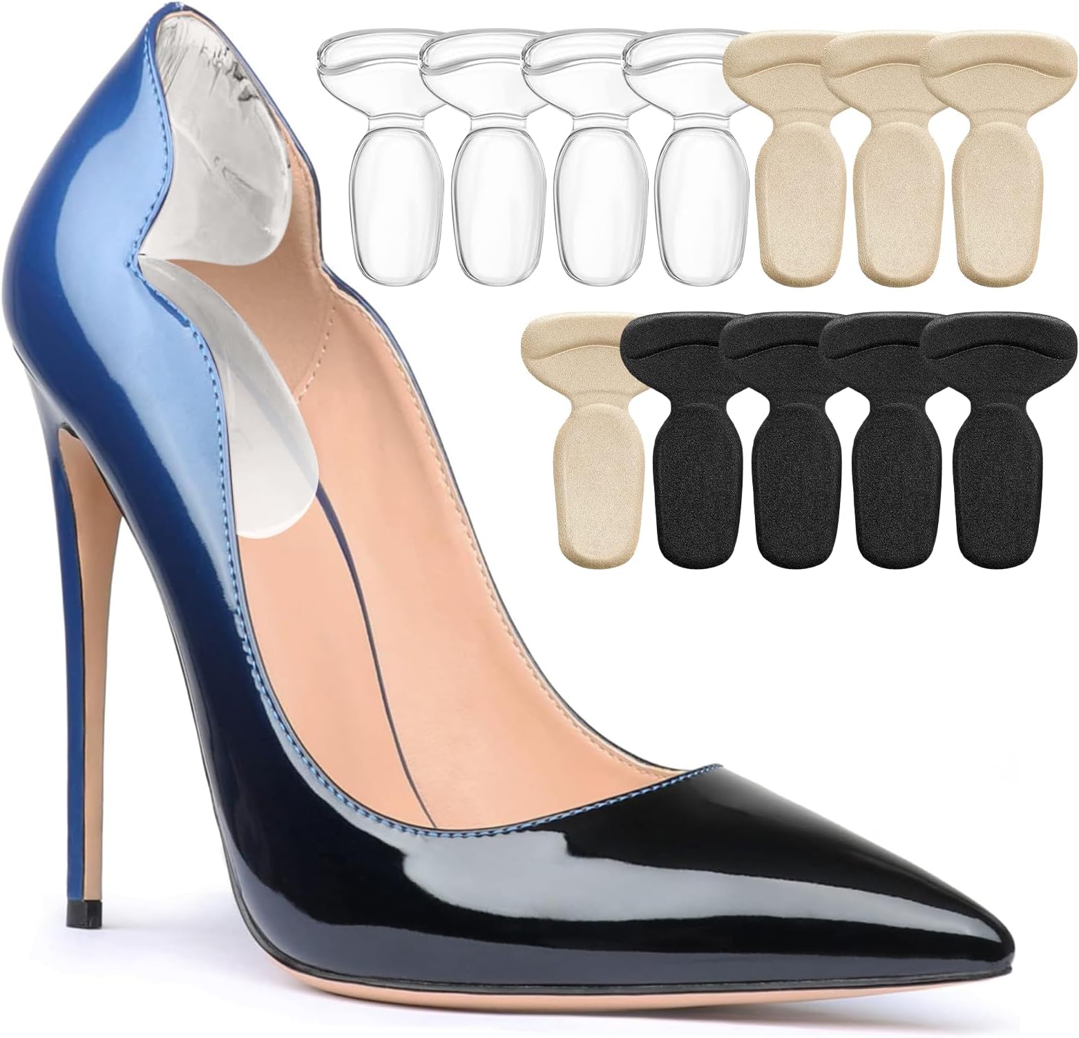 Amazon.com: COMFWALK Soft Sponge Heel Protectors - Heel Grips for ...